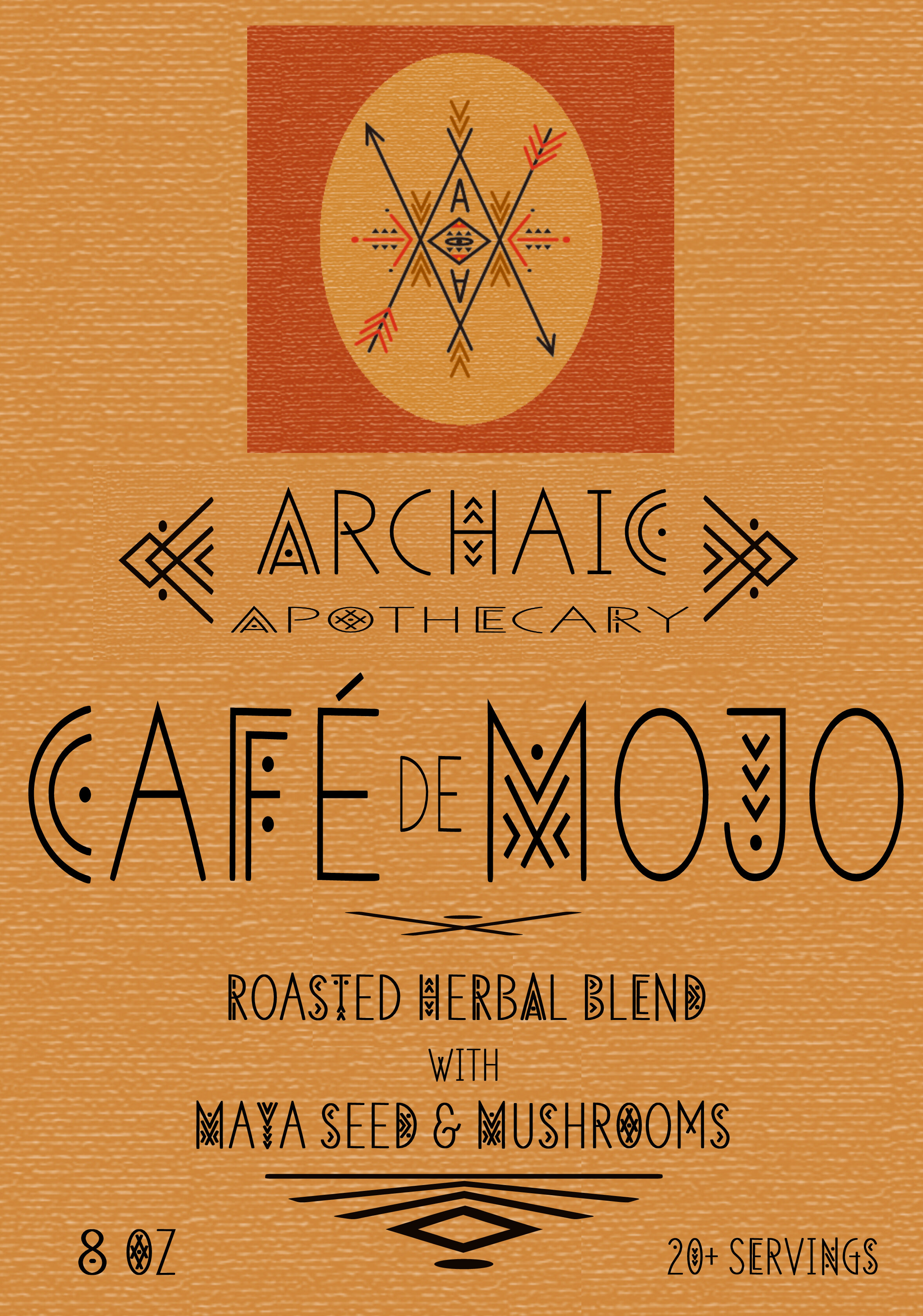 Café de Mojo - 8 oz - Maya Seed & Mushroom Coffee Alternative — Archaic ...