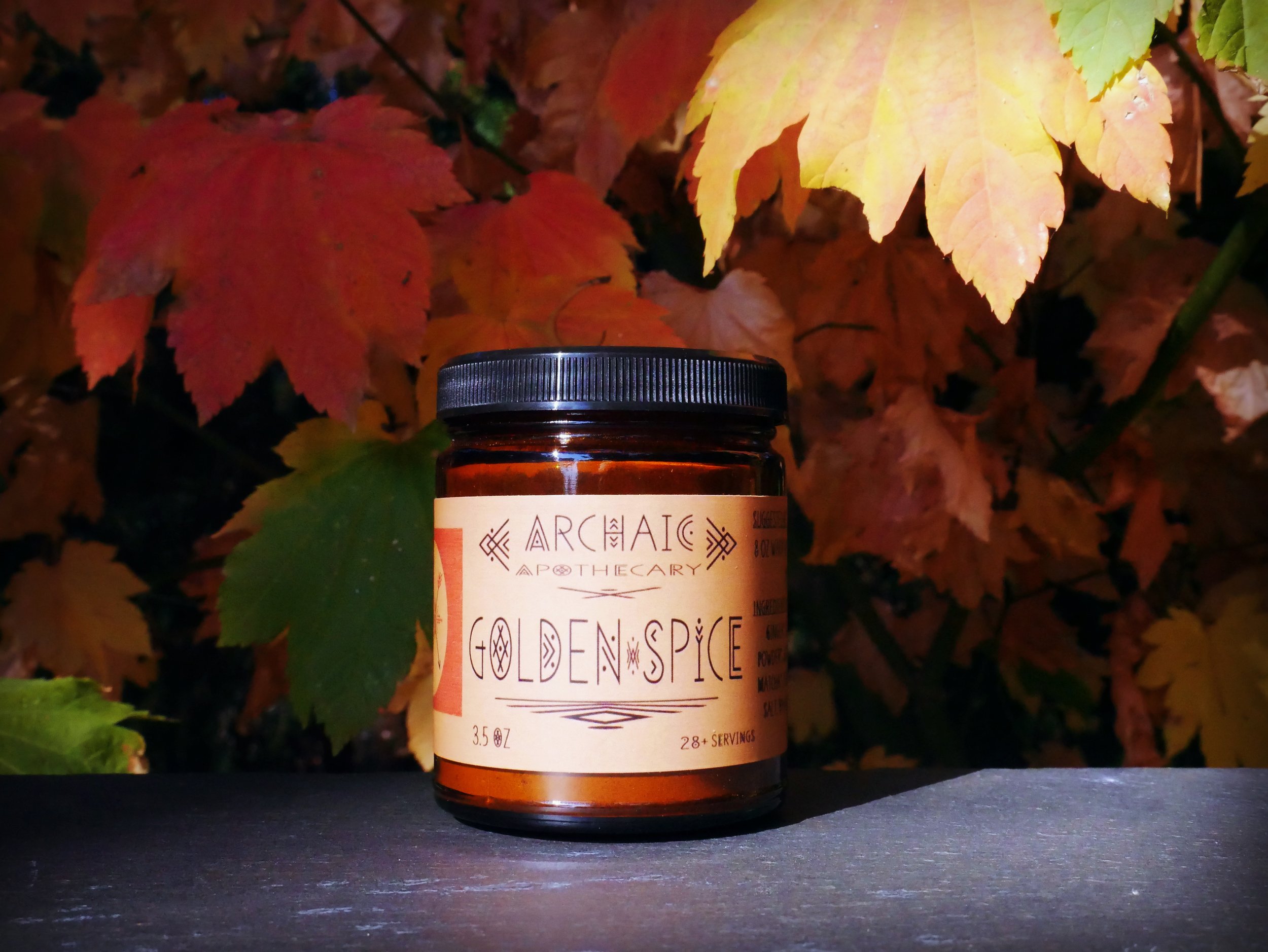 Golden Spice - Mushroom & Turmeric Spice Blend — Archaic Apothecary ...