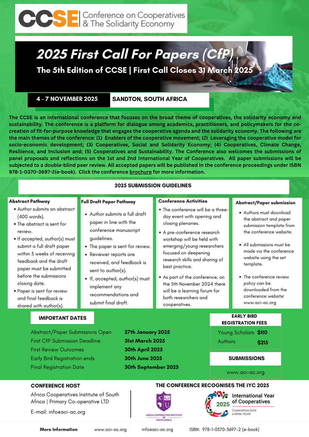 CCSE — Africa Cooperatives Institute of SA