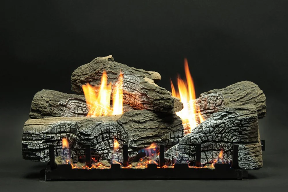 The Different Types of Gas Logs: Vented vs. Ventless, Ceramic Fiber vs ...
