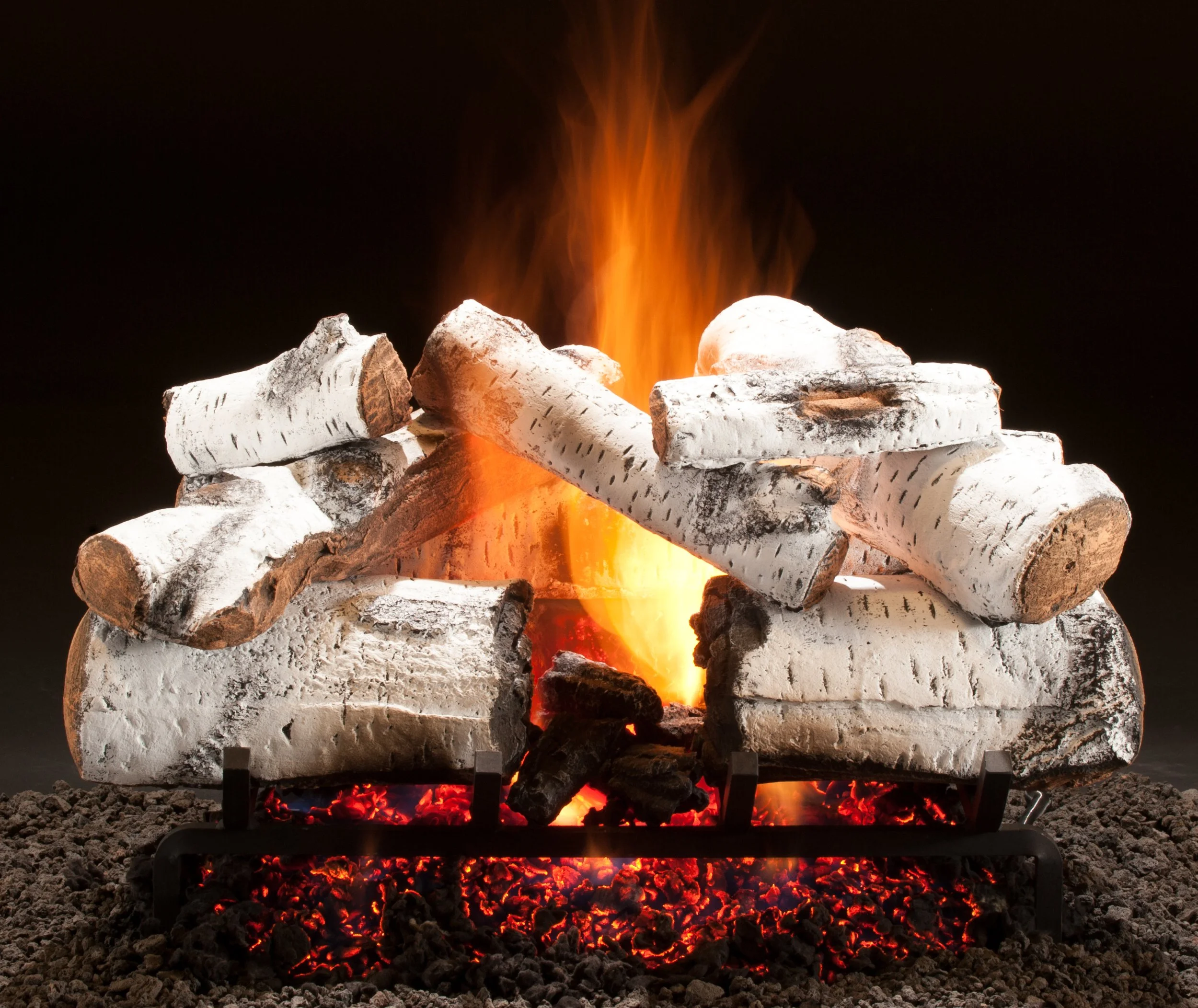 The Different Types of Gas Logs: Vented vs. Ventless, Ceramic Fiber vs ...