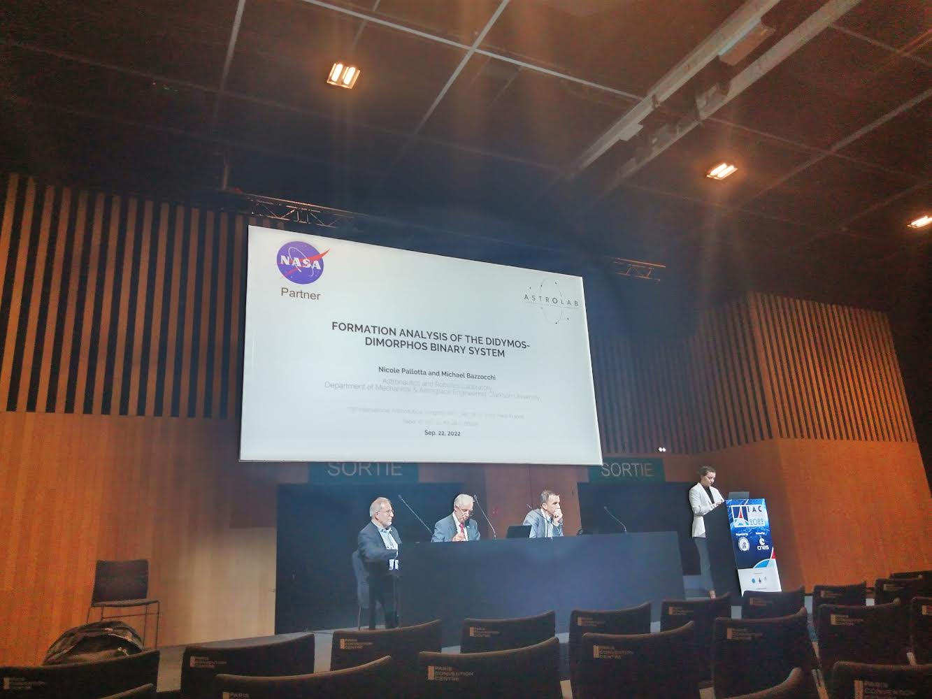 IAC 2022: Graduate Student Nicole Pallotta Presents on Binary Asteroid ...