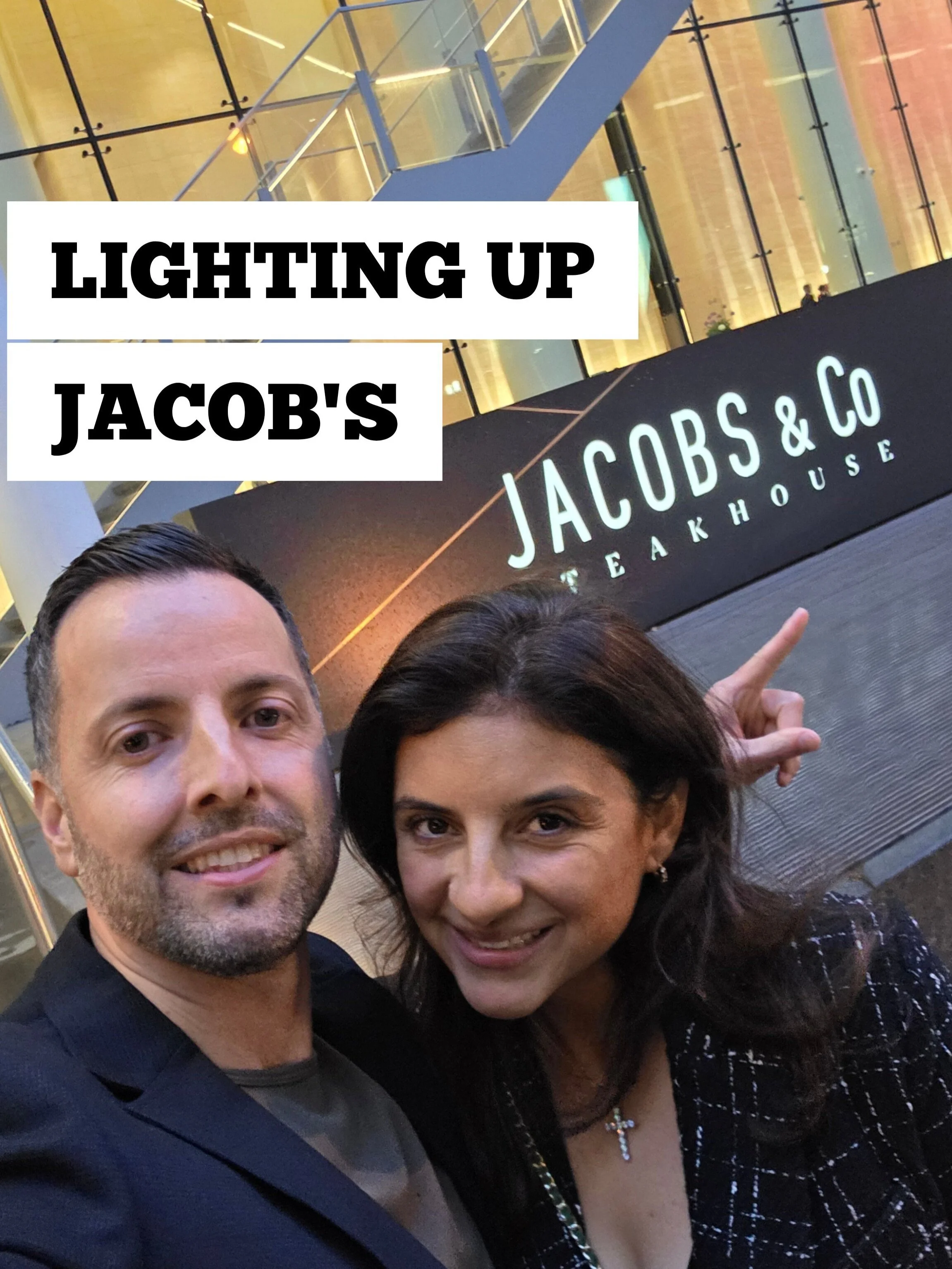JACOB'S STEAKHOUSE LIT WITH OUR LIGHTING IN TORONTO — GEORGE STROUMBOULIS
