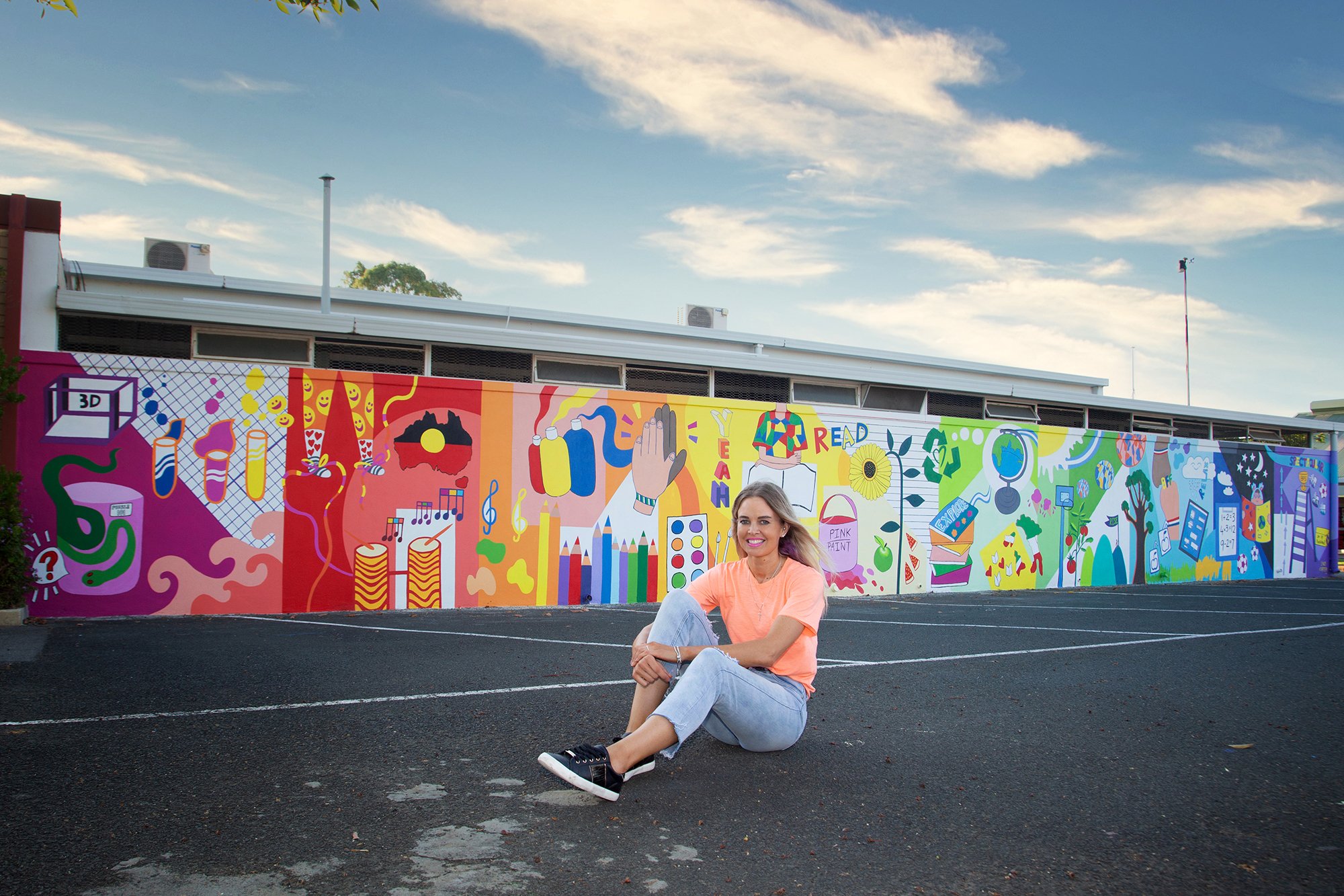 Balcatta Primary School Mural — Linzi Carter