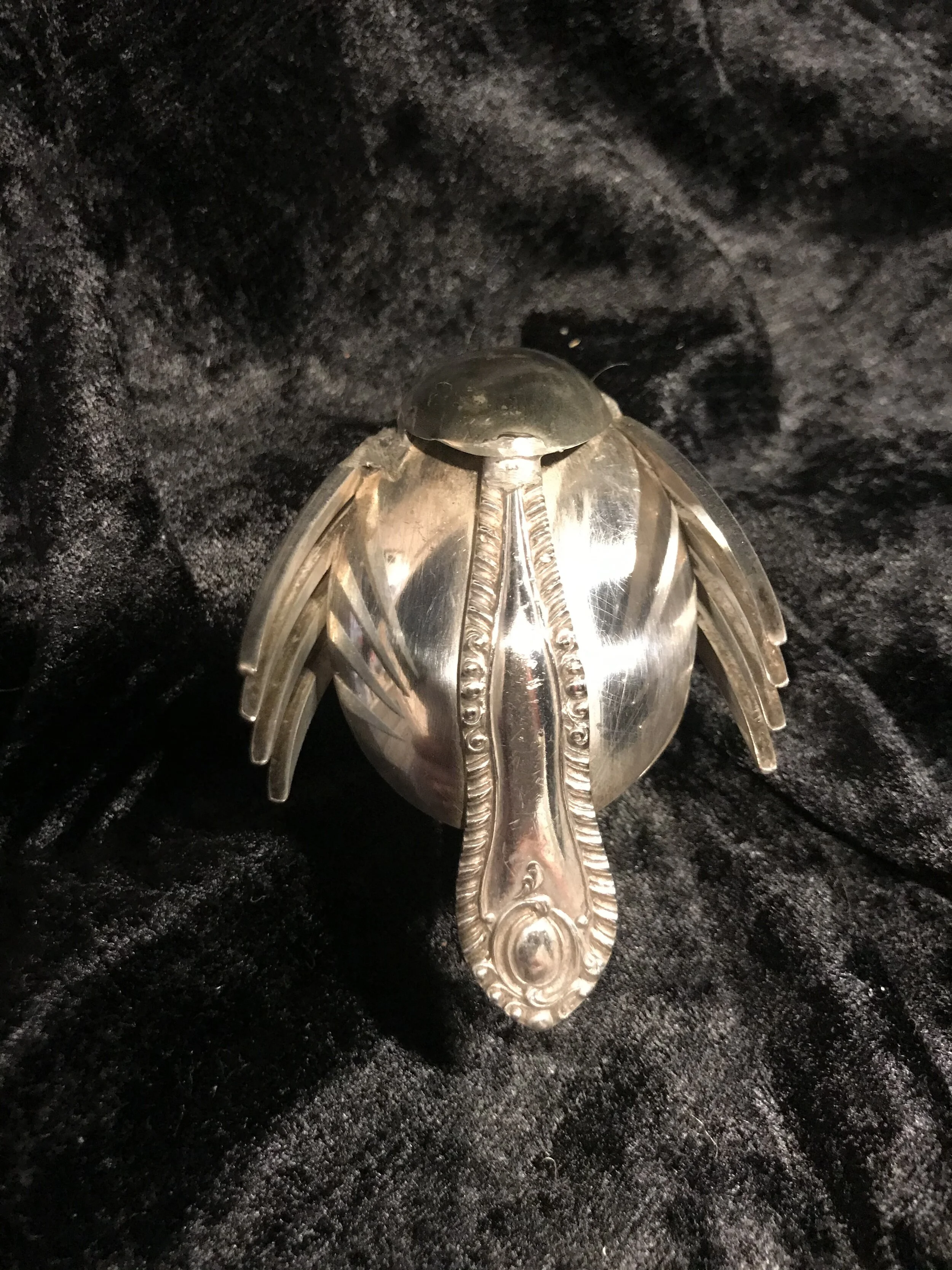 Silver plated cutlery bird — Silver Spoonery
