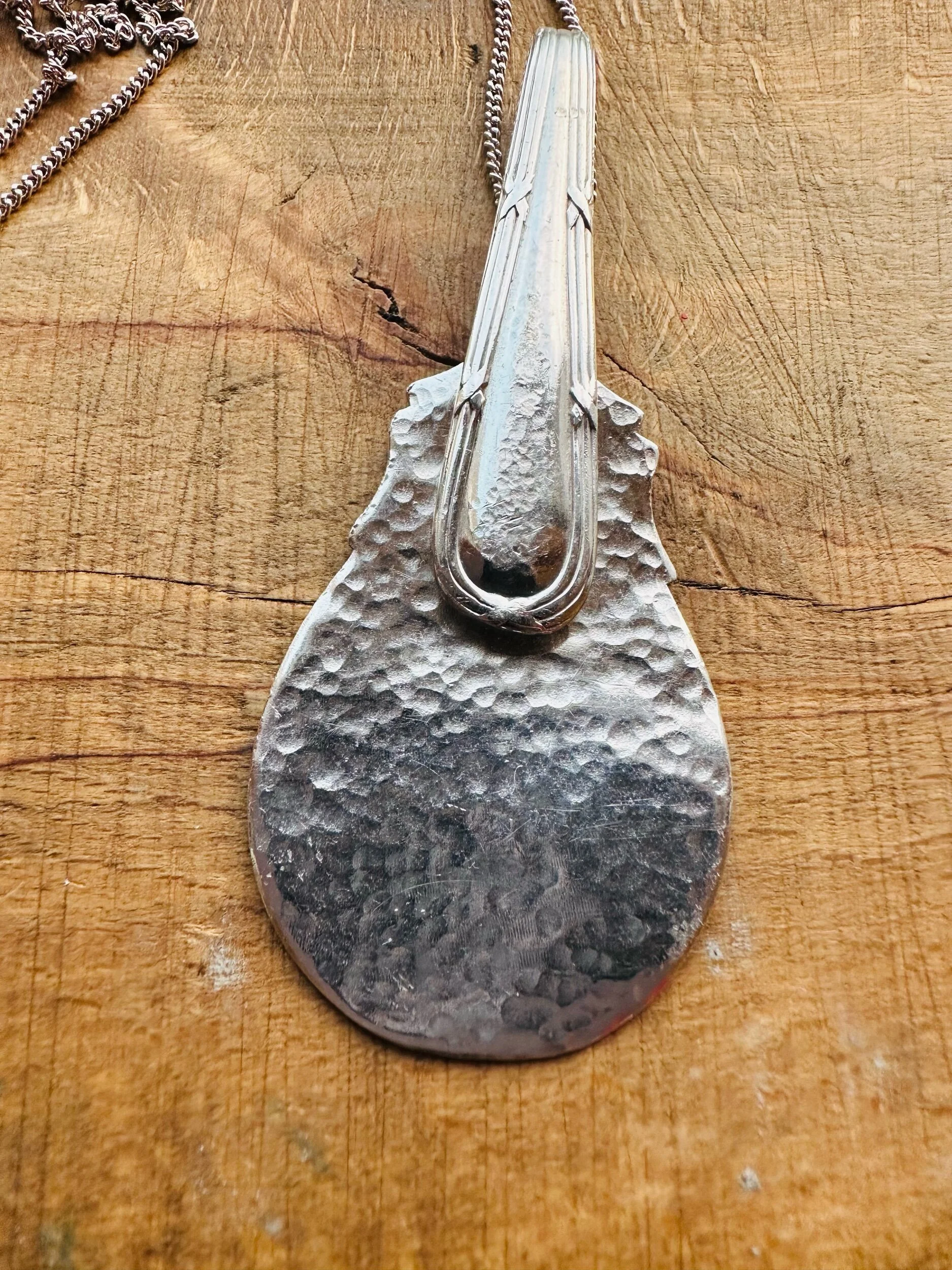 Solid silver spoon rings and cutlery jewellery