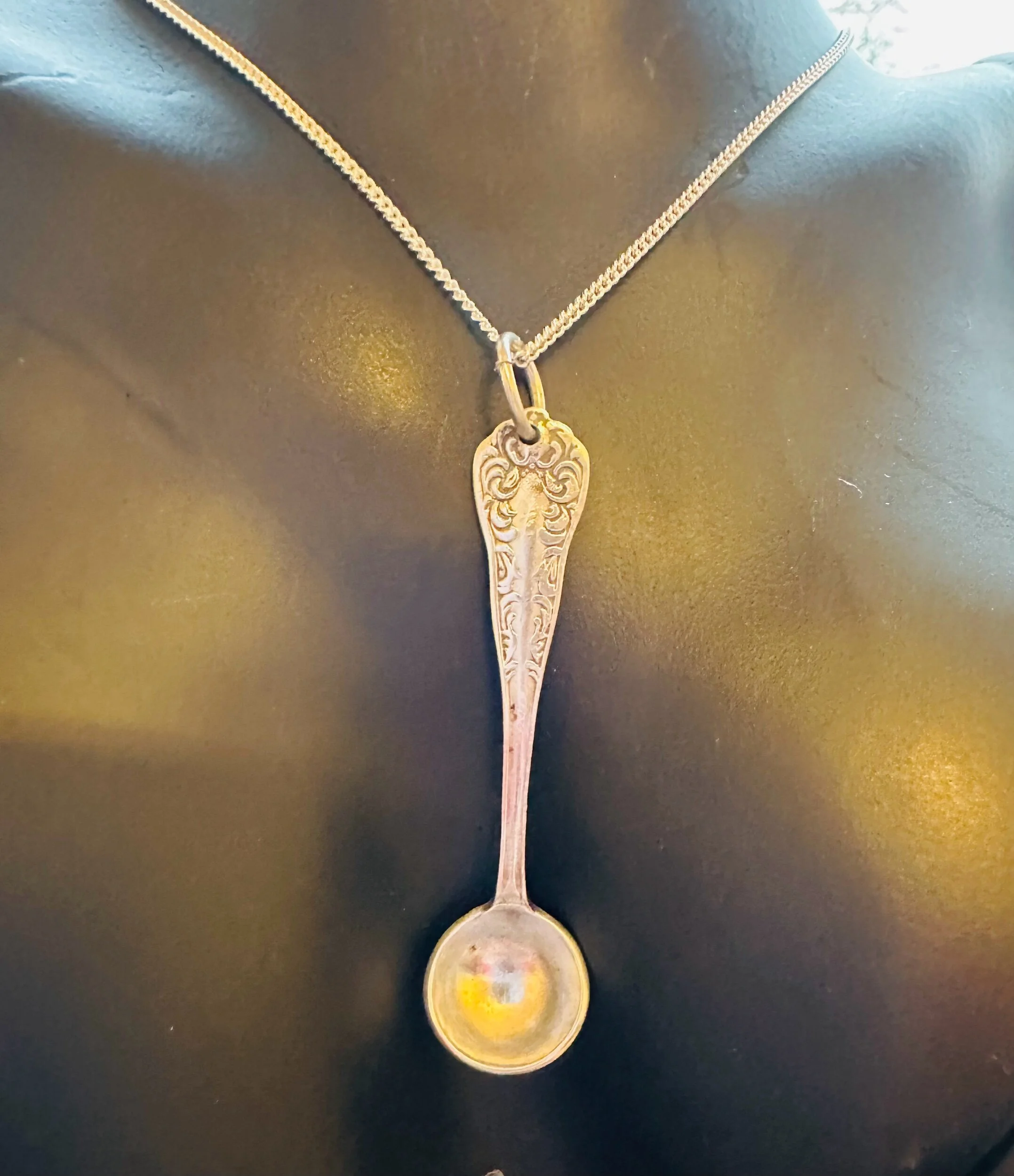 Solid silver spoon rings and cutlery jewellery