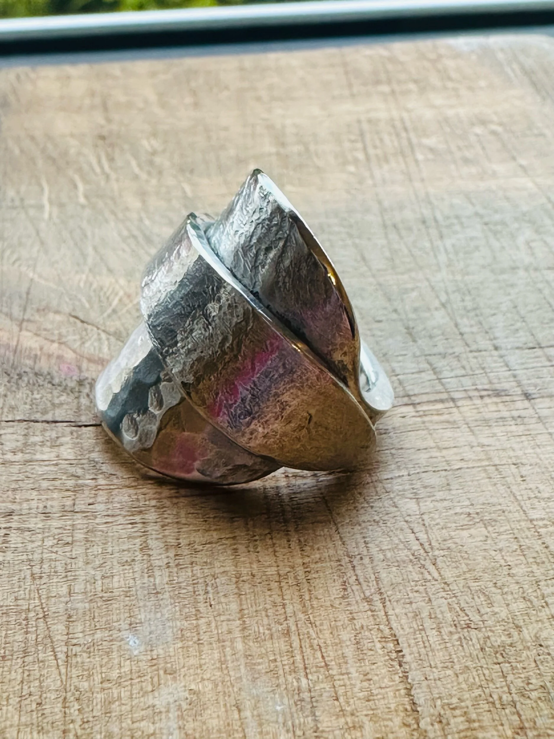 Solid silver spoon rings and cutlery jewellery