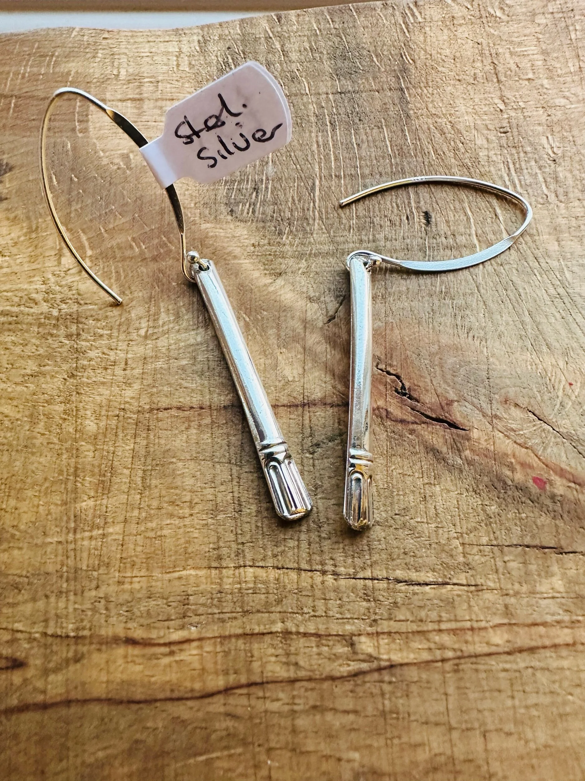 Solid silver spoon rings and cutlery jewellery