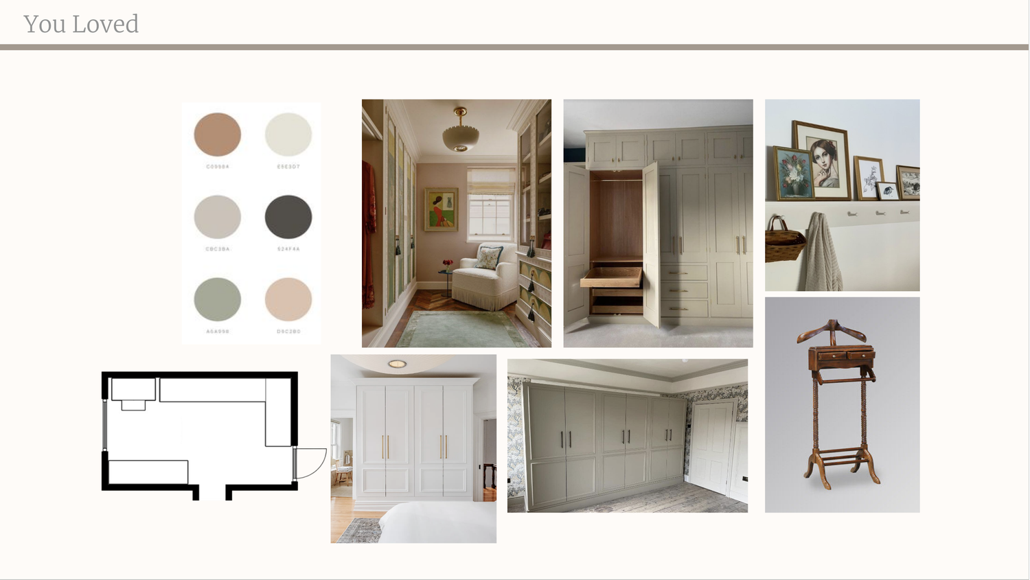 Transitional dressing room design ideas and inspiration — The Living House
