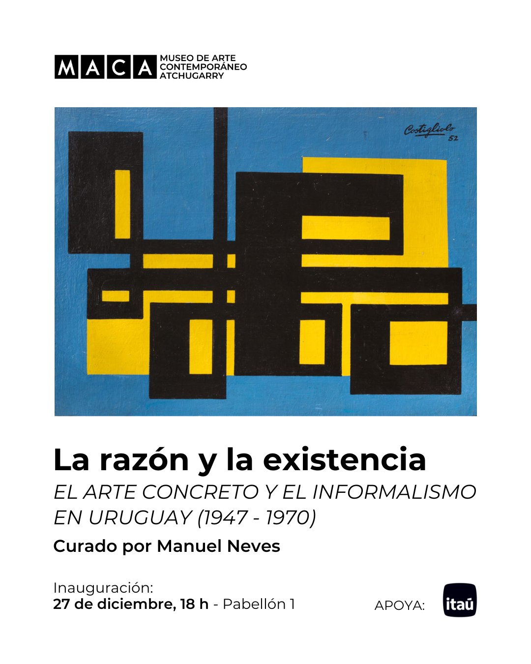 Inauguración - La razón y la existencia: El arte concreto y el ...