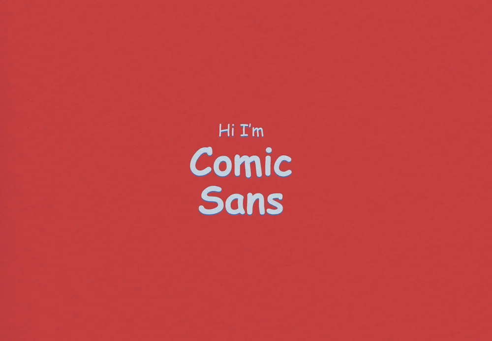 The Surprisingly Functional Side of Comic Sans — Brandon Wilson Creative