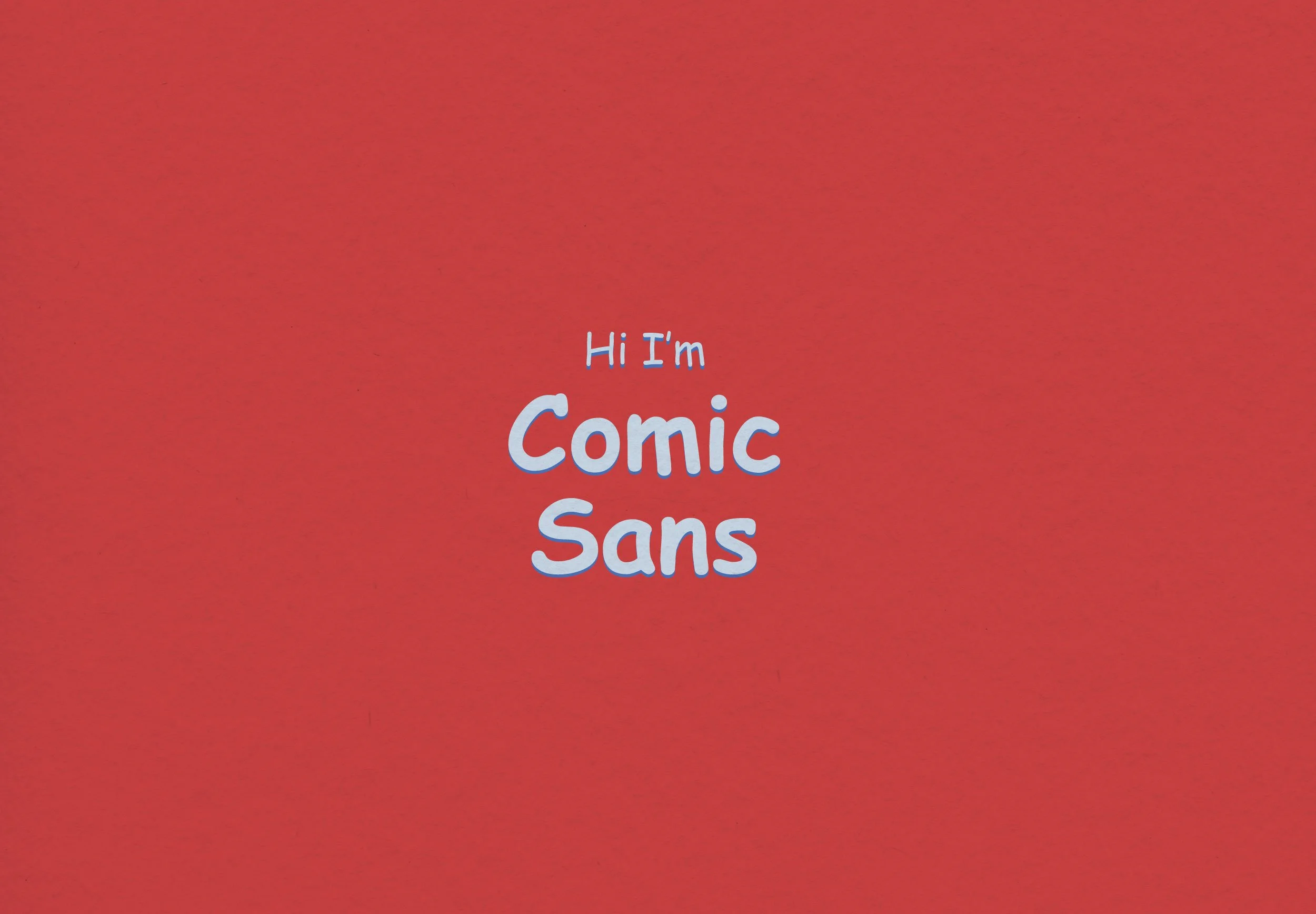 The Surprisingly Functional Side of Comic Sans — Brandon Wilson Creative