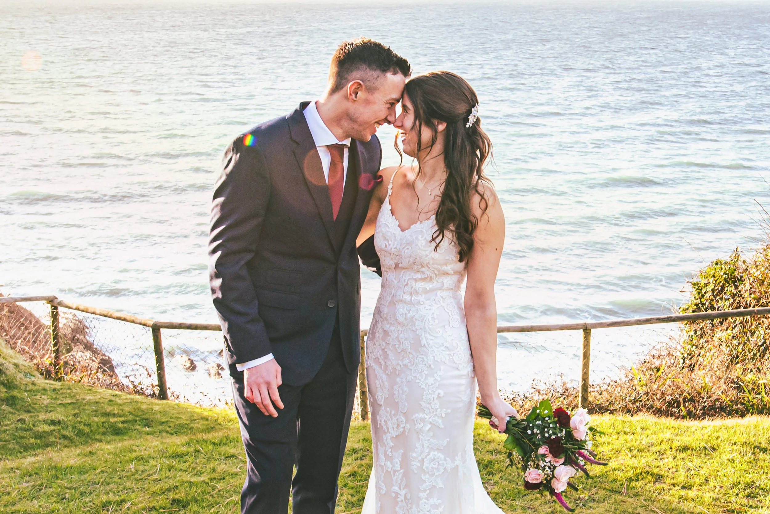 Saving the day at Polhawn Fort — Leah Karen Photography