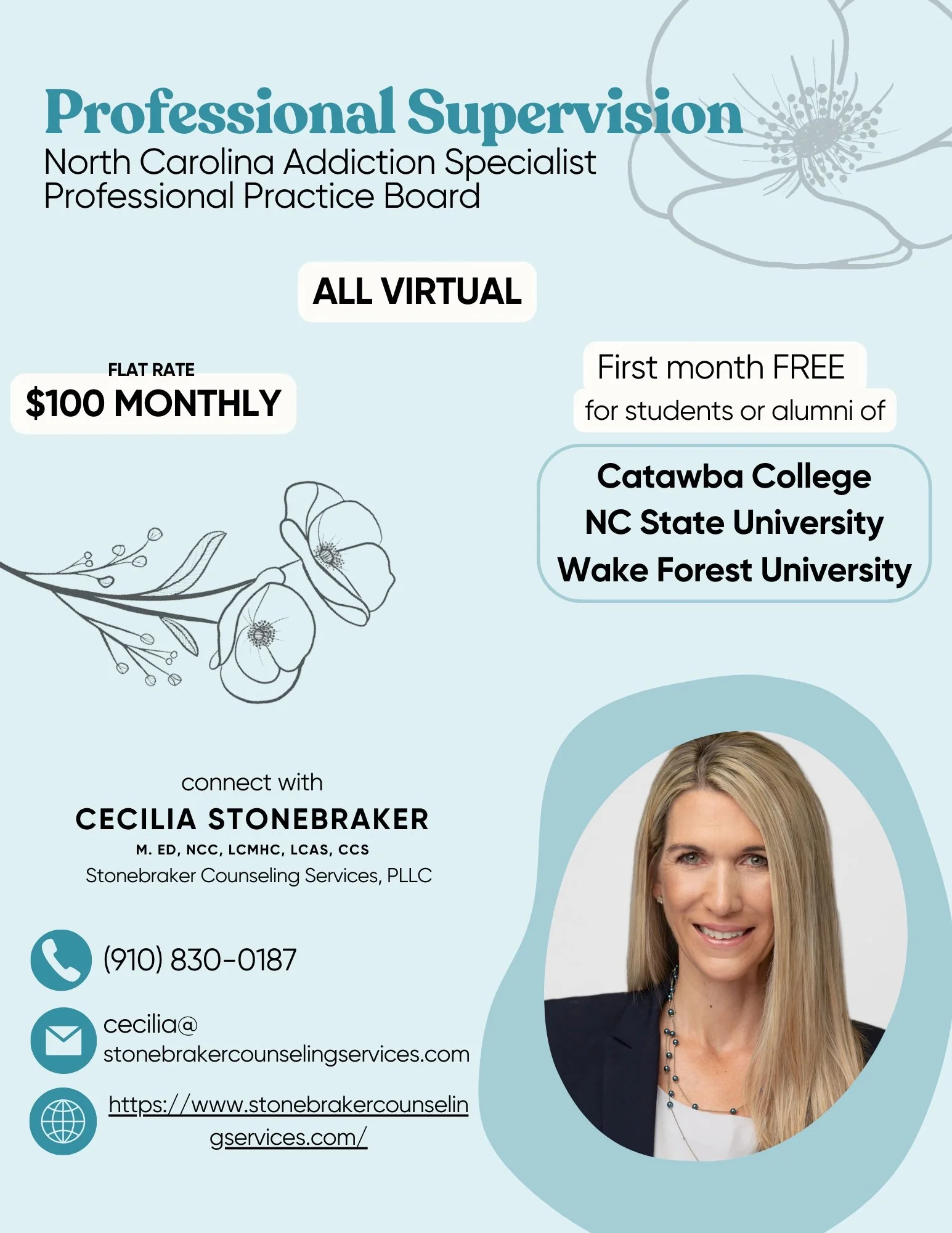 Professional Supervision — Stonebraker Counseling Services, pllc