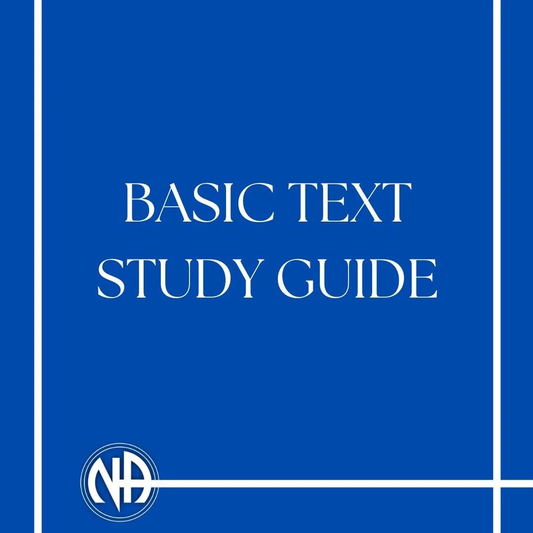 "Basic Text Study" Narcotics Anonymous — All Saints' Episcopal Church