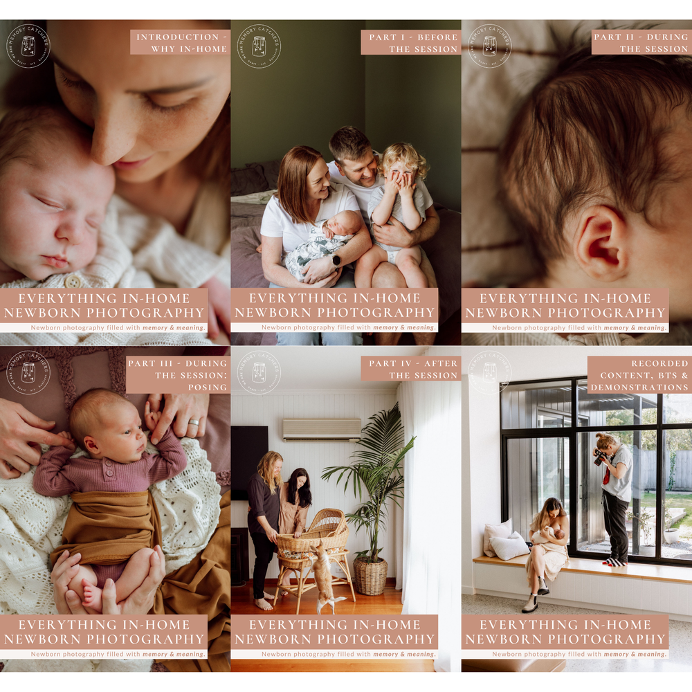 In-Home Newborn Photography course — We Are Memory Catchers