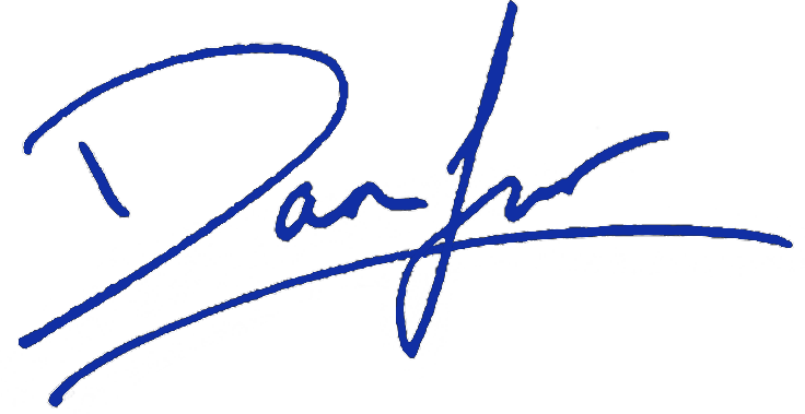 Blue Signature Transparent
