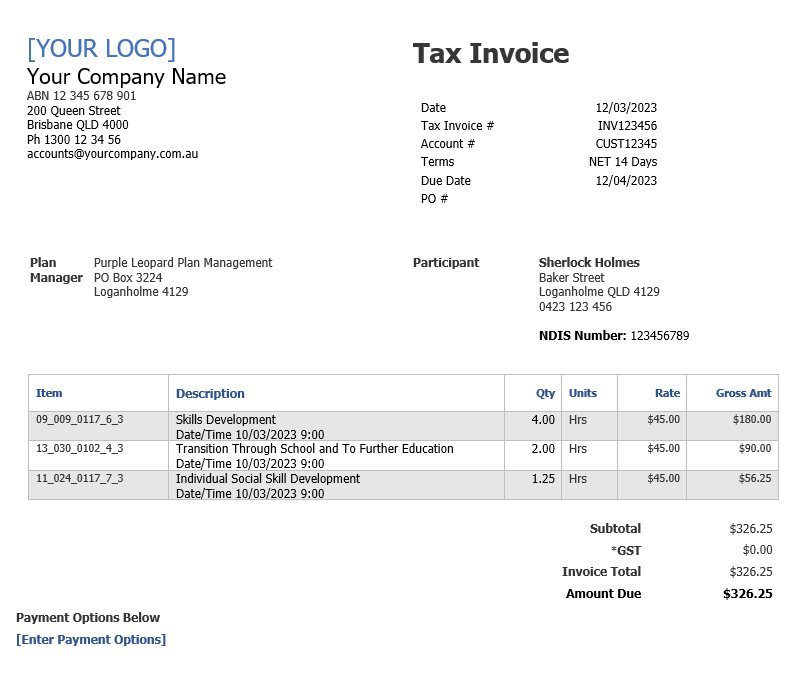 For Providers — Purple Leopard Plan Management