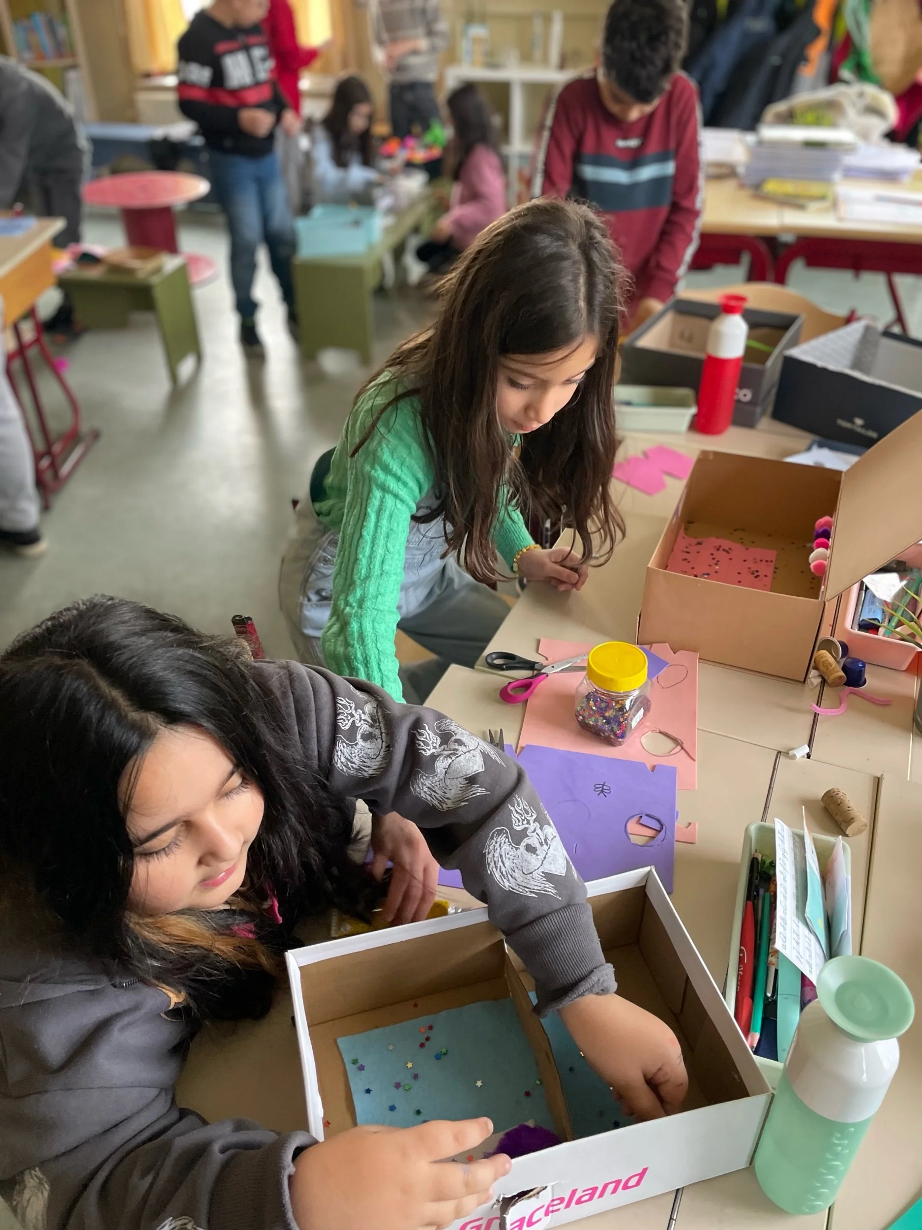 4B: creatief aan de slag — Sint-Janscollege Basisschool Visitatie