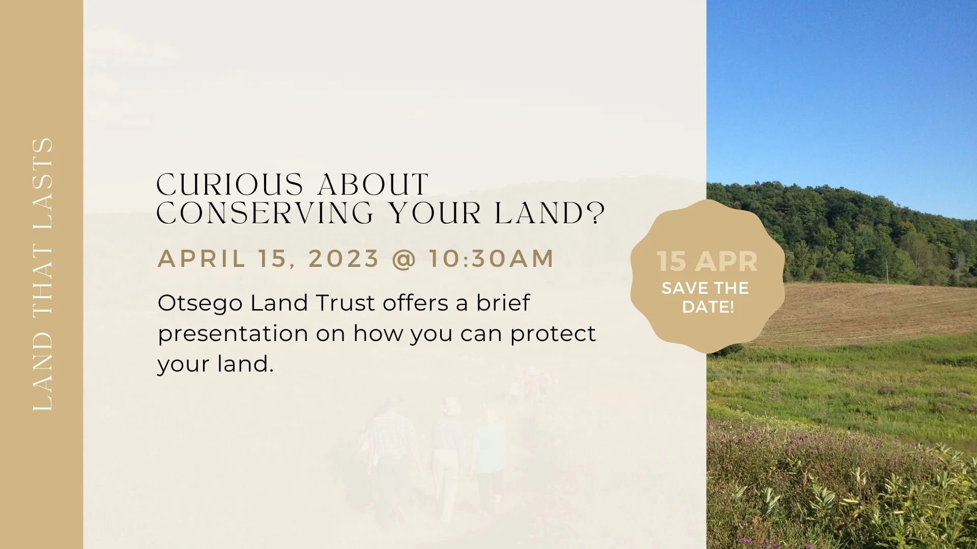 Curious about conserving your land? — Otsego Land Trust