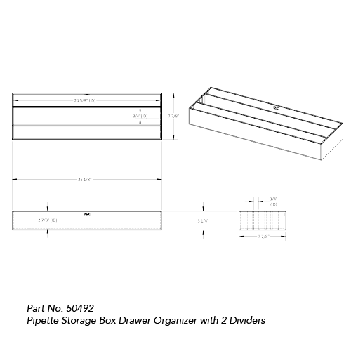 Parts Organizer Drawing