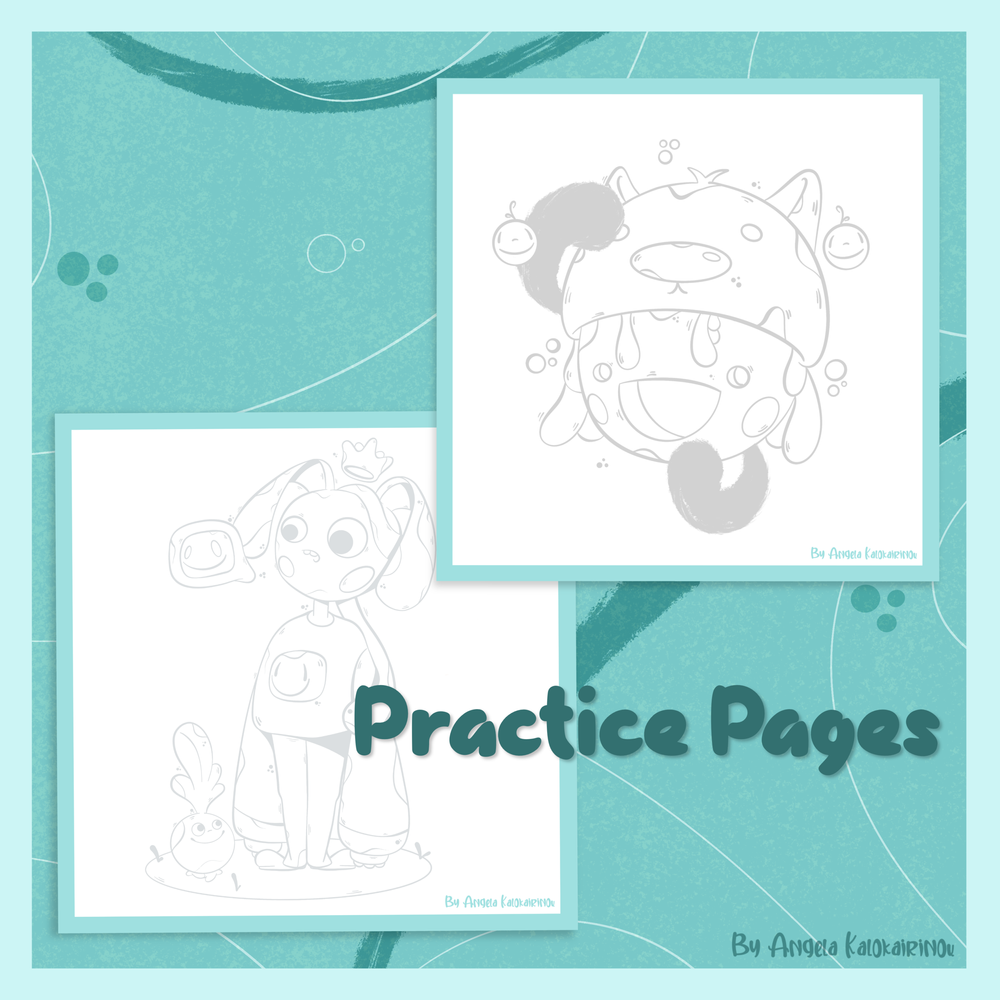 Doodle Sketches For Procreate — Angela Kalokairinou