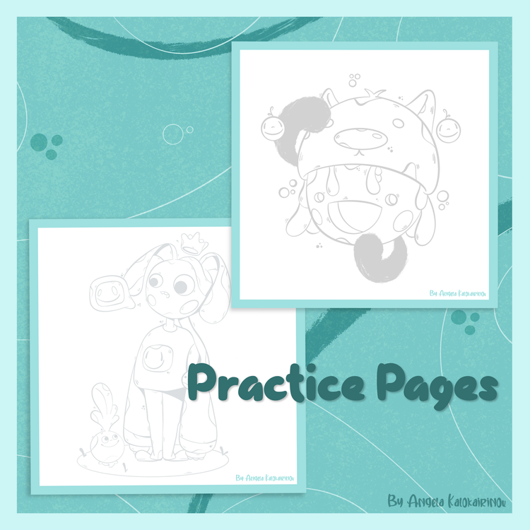 Doodle Sketches For Procreate — Angela Kalokairinou