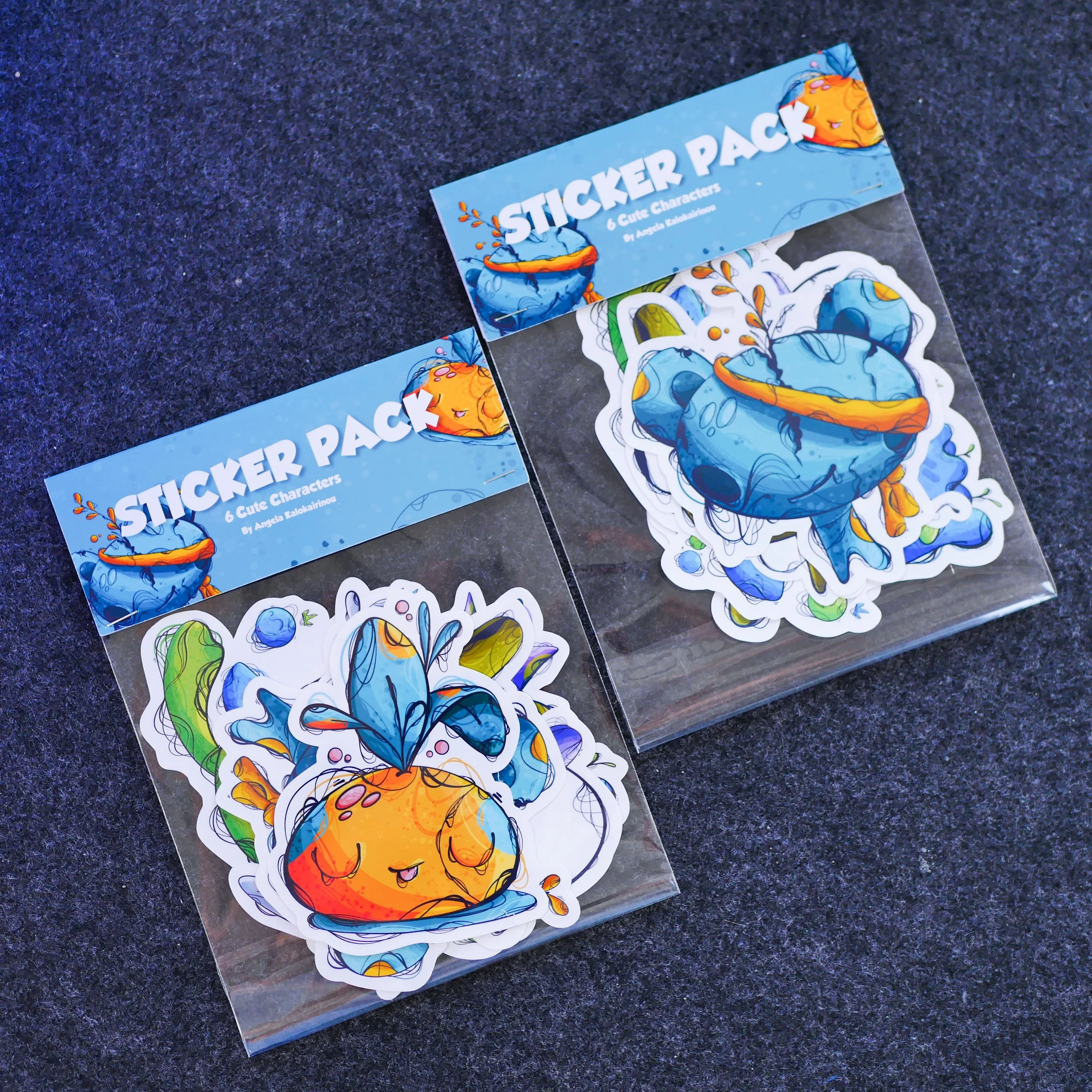 Doodle Art- Reusable Sticker Book — Angela Kalokairinou