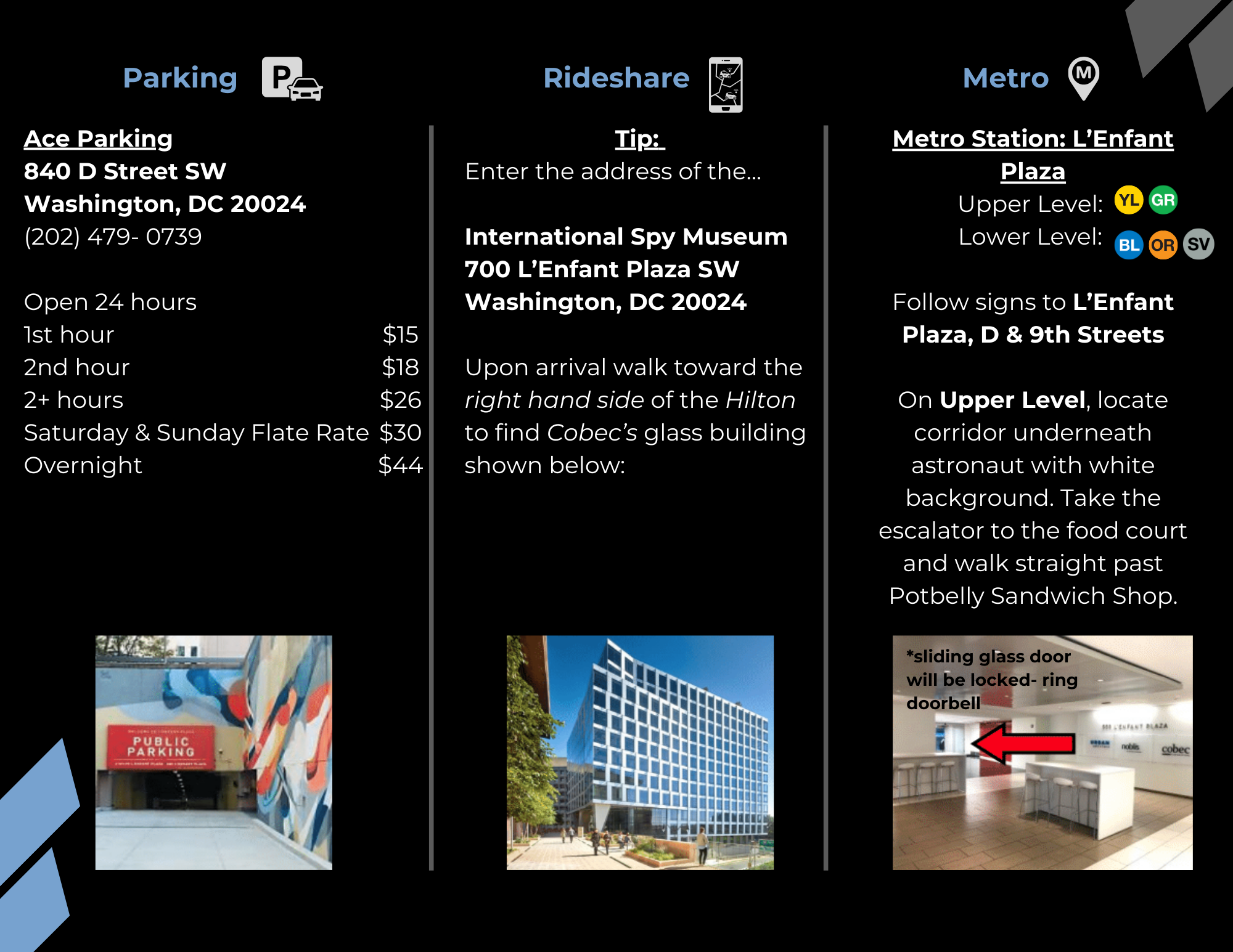 Directions to Cobec- Cobec, Inc.