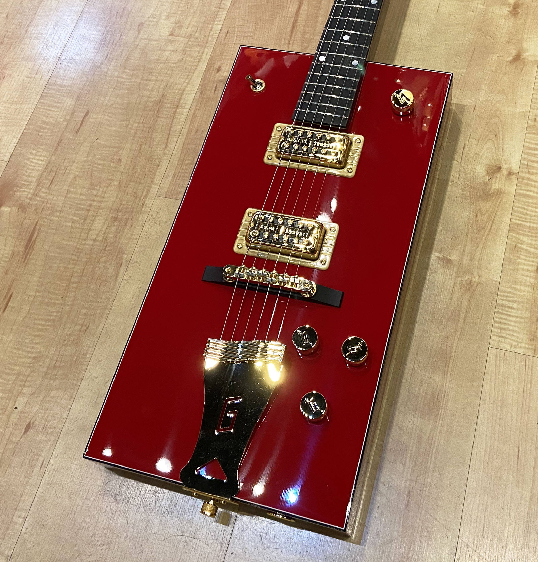 Gretsch G6138 Bo Diddley Box Guitar (Firebird Red) — Andy Babiuk's Fab Gear