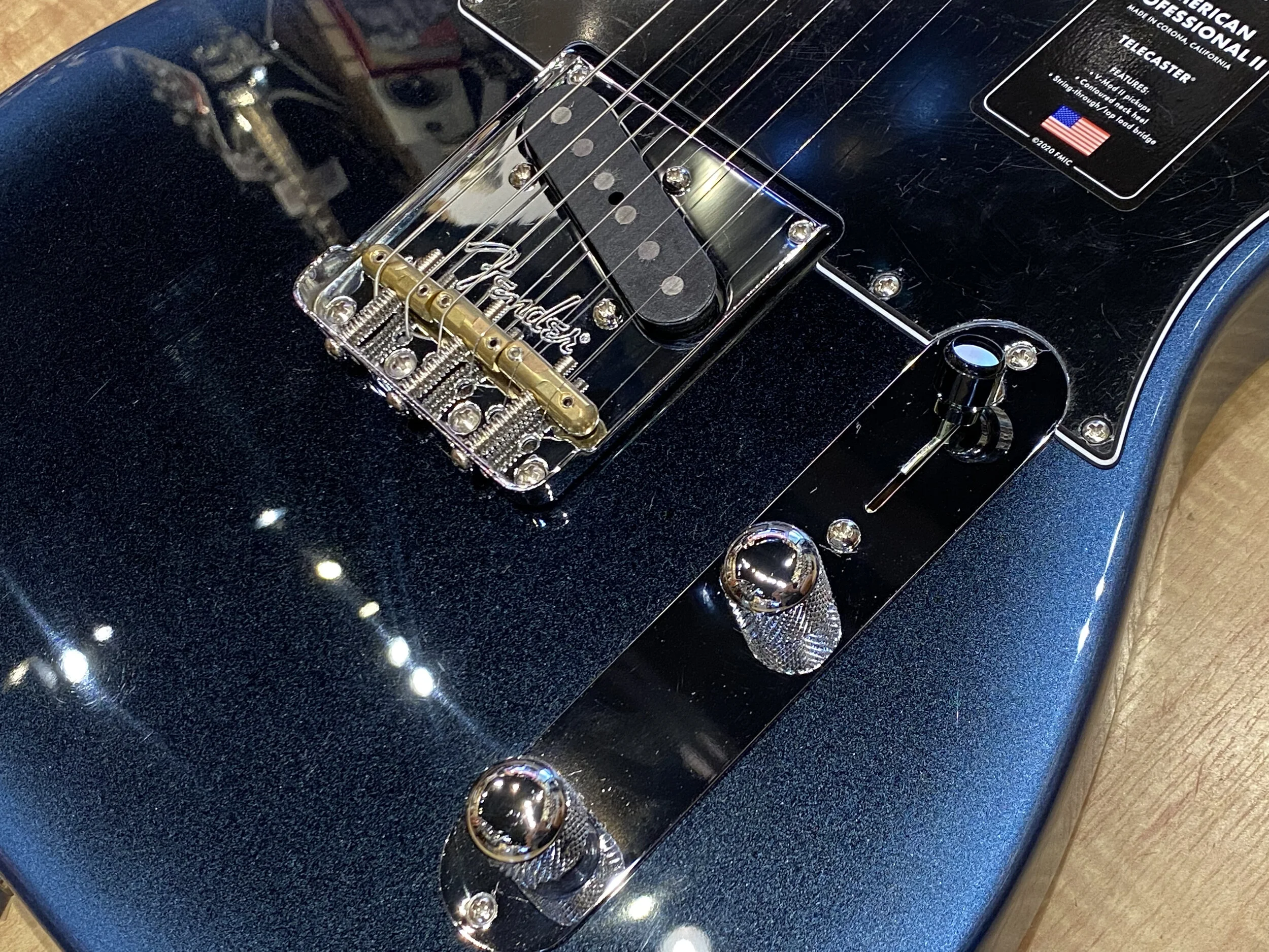 Fender American Professional II Telecaster Dark Night — Andy Babiuk's ...
