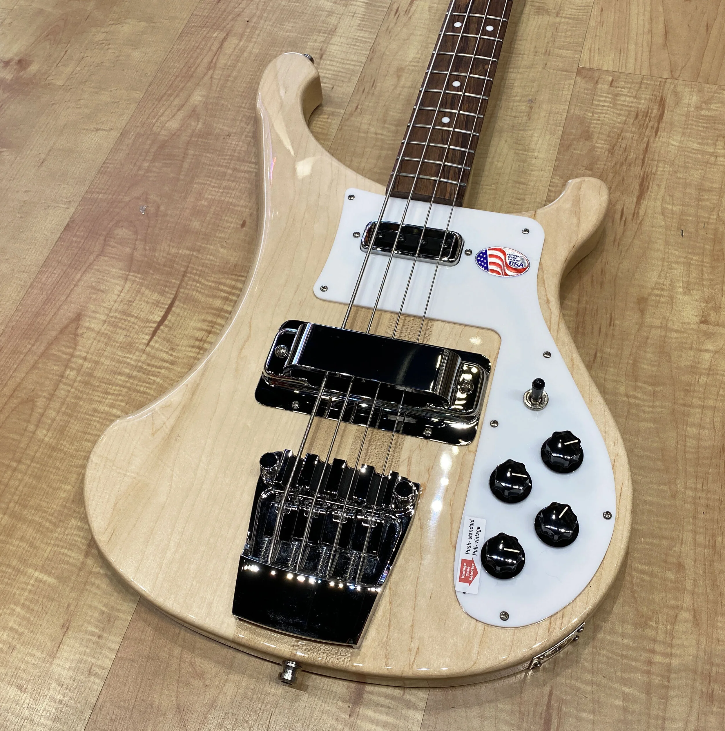 Rickenbacker 4003S Bass (MapleGlo) — Andy Babiuk's Fab Gear