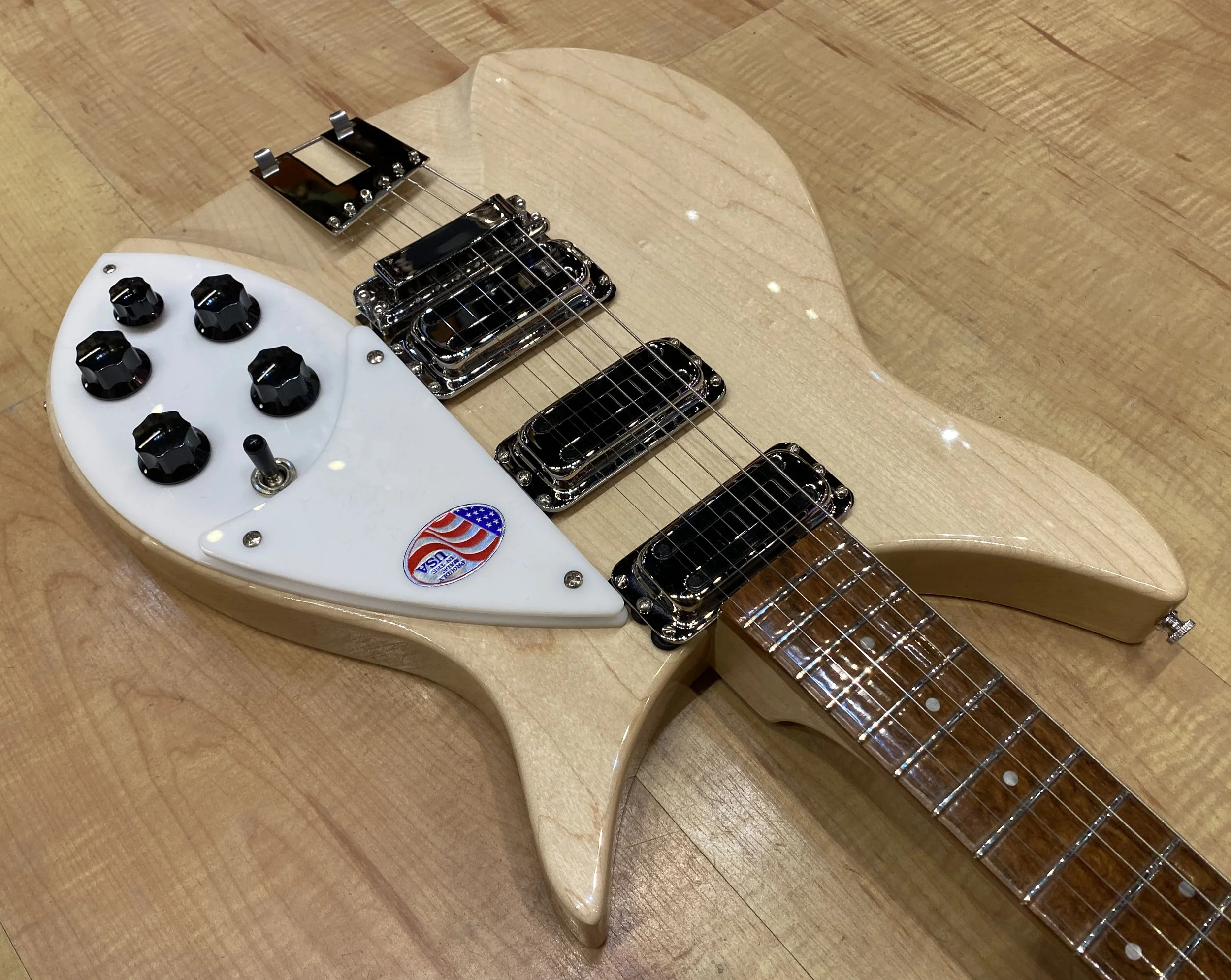 Rickenbacker 350V63 Liverpool Full Scale Version MapleGlo (Natural ...