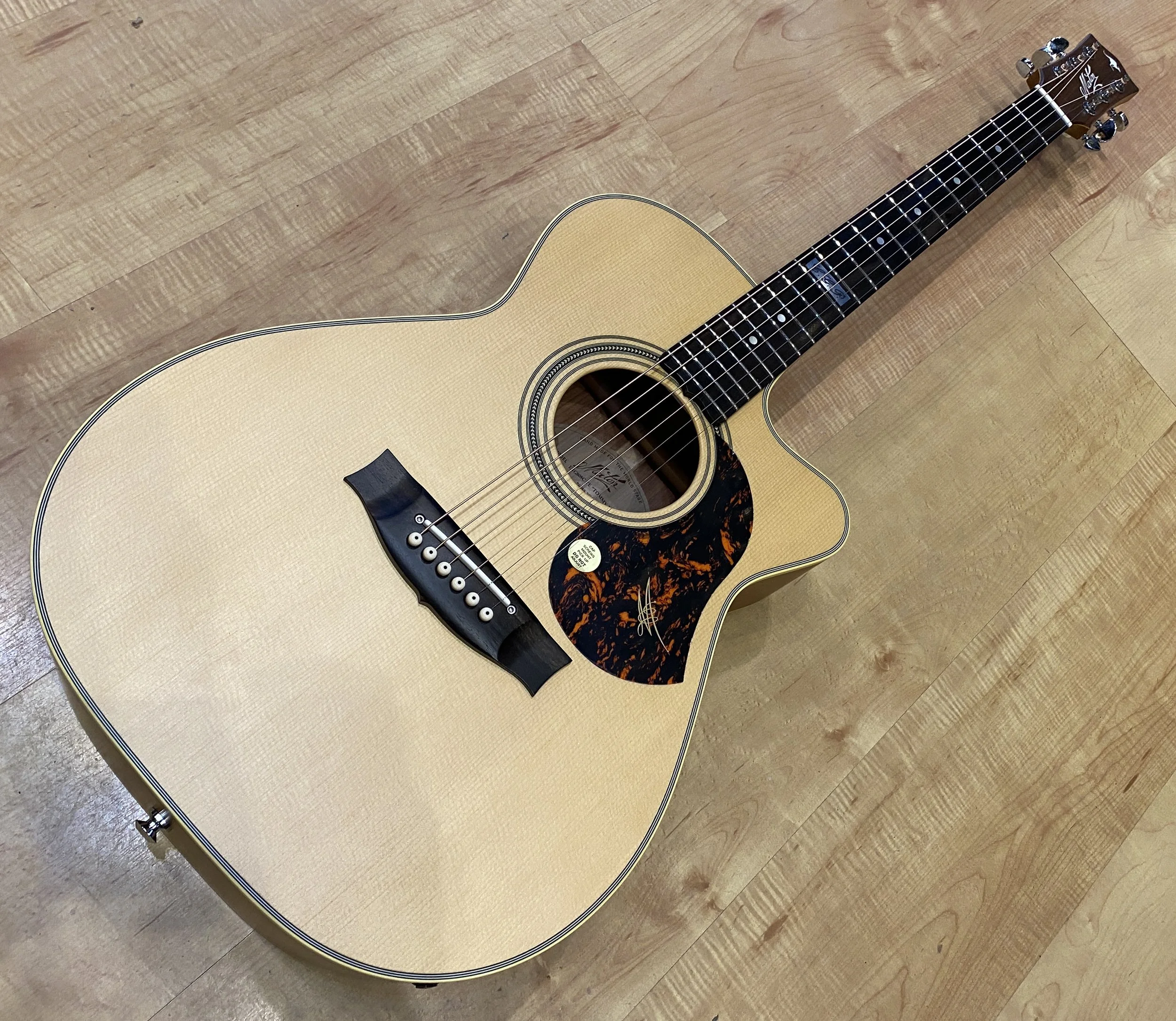 Maton TE Series EBG808TEC Tommy Emmanuel Acoustic Electric Guitar ...