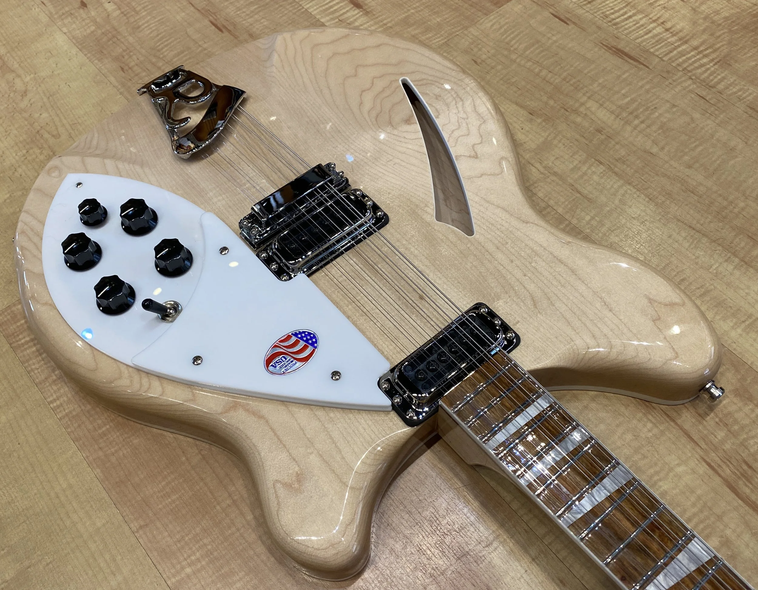 Rickenbacker 360/12 12-String Electric Guitar MapleGlo (Natural) — Andy ...