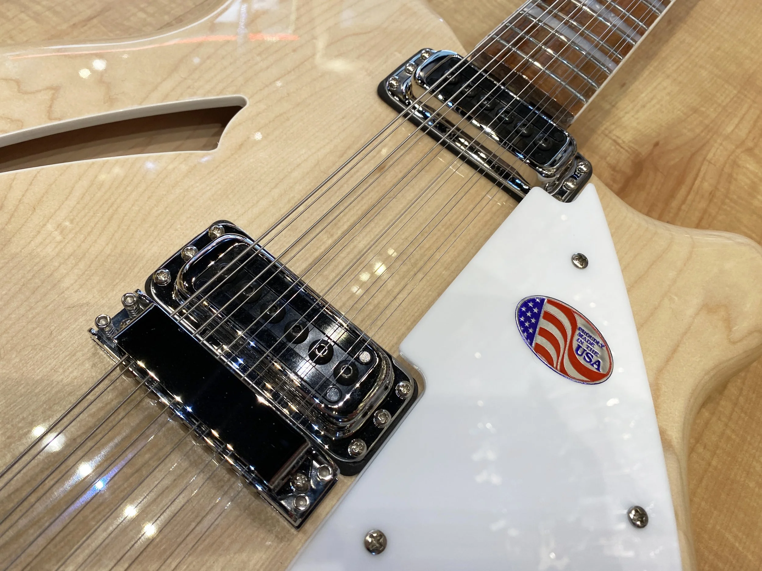 Rickenbacker 360/12 12-String Electric Guitar MapleGlo (Natural) — Andy ...