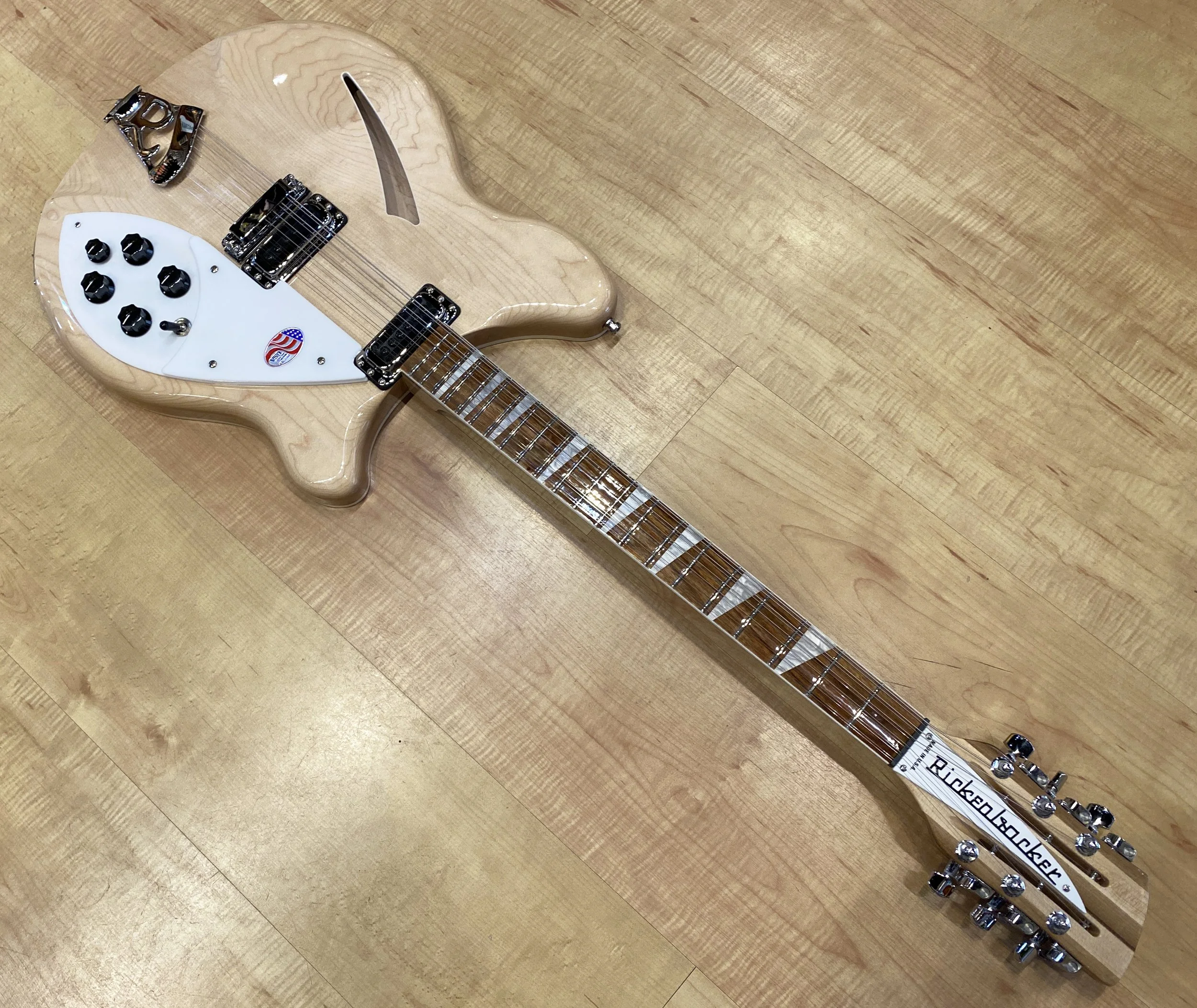 Rickenbacker 360/12 12-String Electric Guitar MapleGlo (Natural) — Andy ...