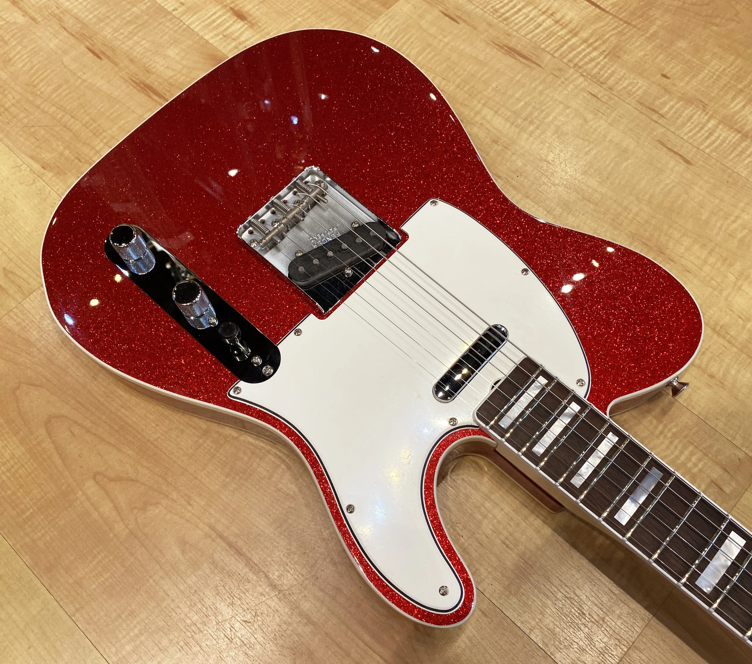 Fender Custom Shop 60’s Telecaster Custom Electric Guitar Red Sparkle ...
