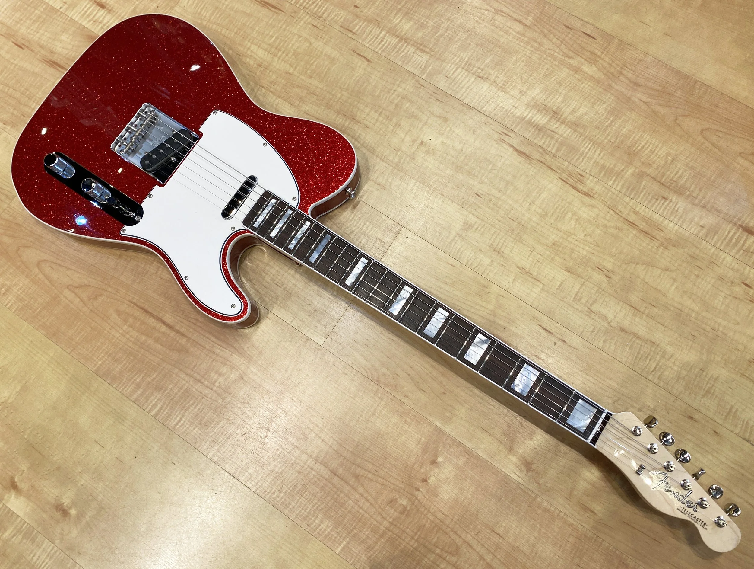 Fender Custom Shop 60’s Telecaster Custom Electric Guitar Red Sparkle ...