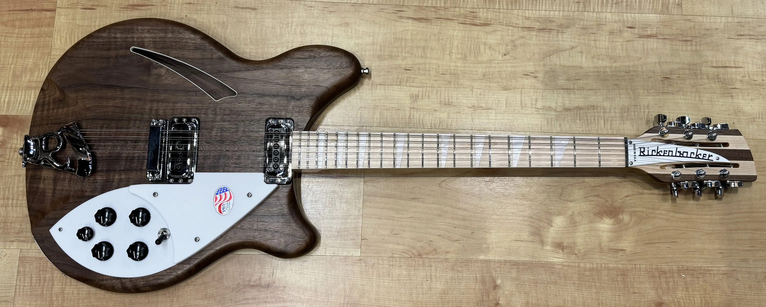 Rickenbacker 360/12W 12-string Electric Guitar Walnut (Natural Brown ...