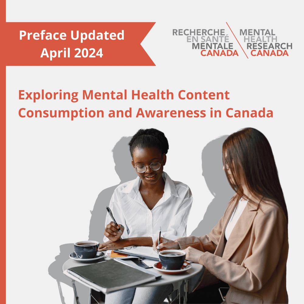 Mental Health Content Consumption and Awareness in Canada — Mental ...
