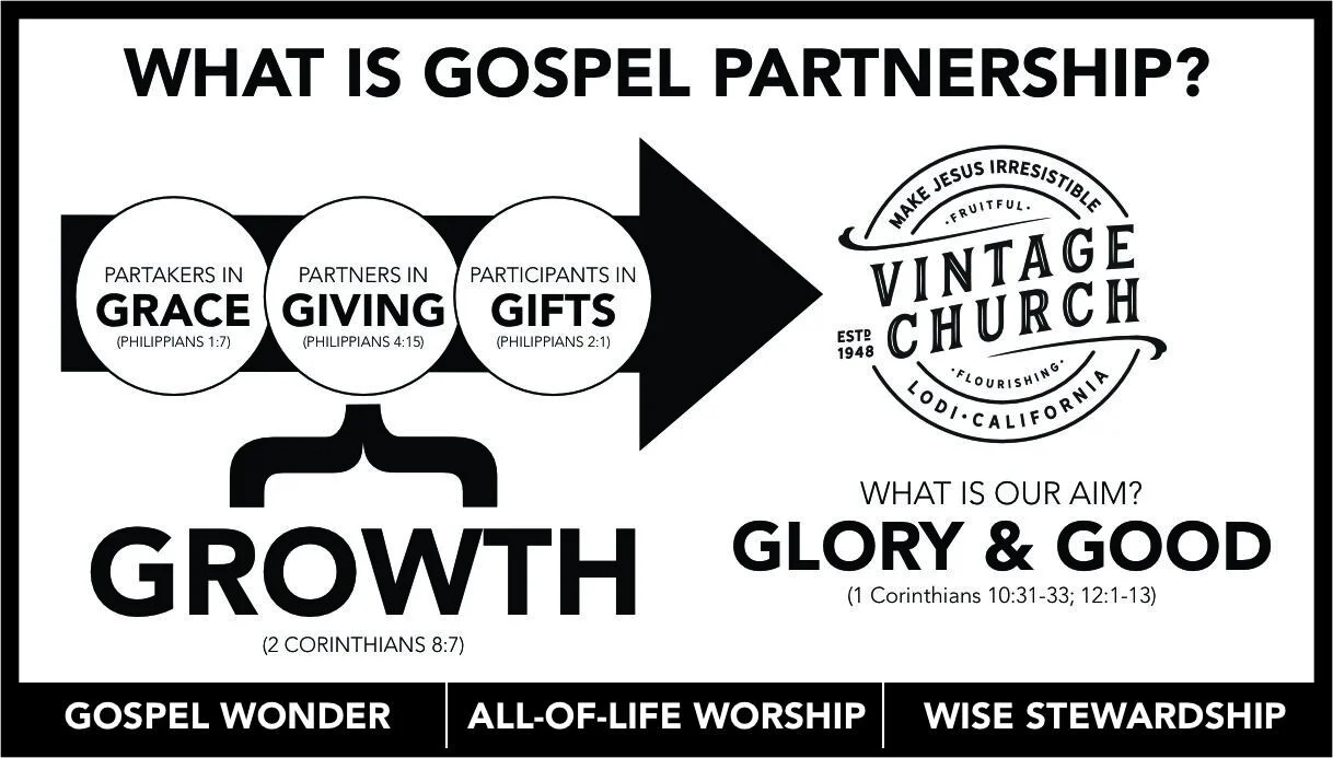 Gospel Partnership — Vintage Church