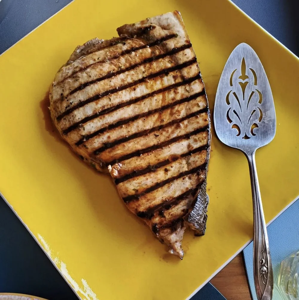 Mediterranean Grilled Swordfish — Sea Forager