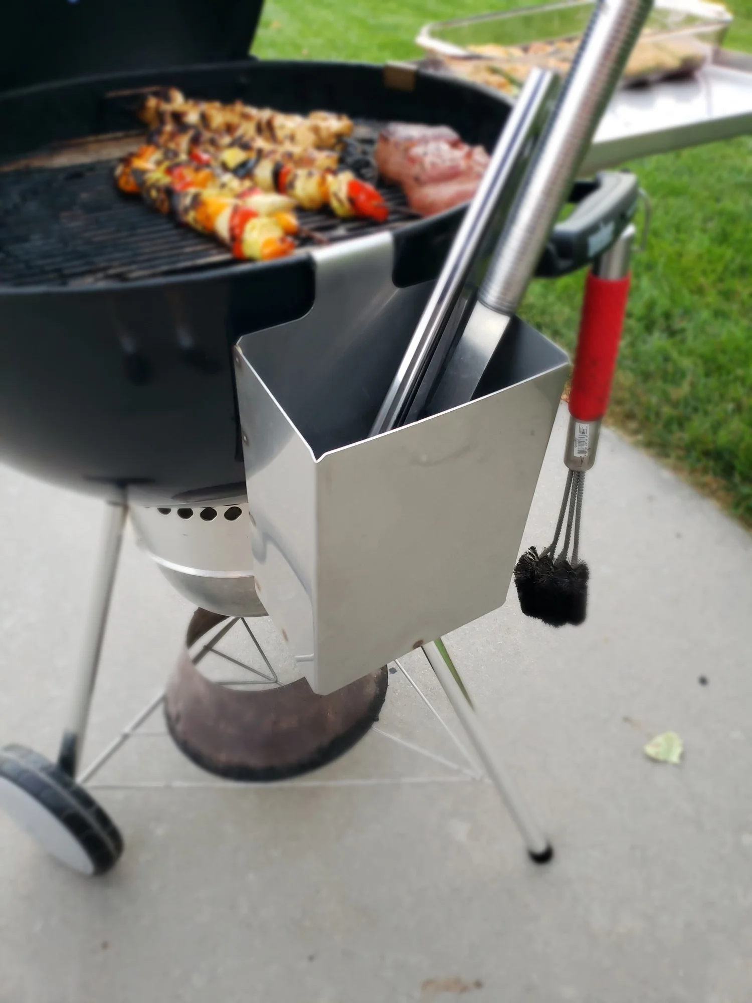 Weber Kettle Deflector Kit Charcoal Ring Diffuser — Heat Beacon Designs