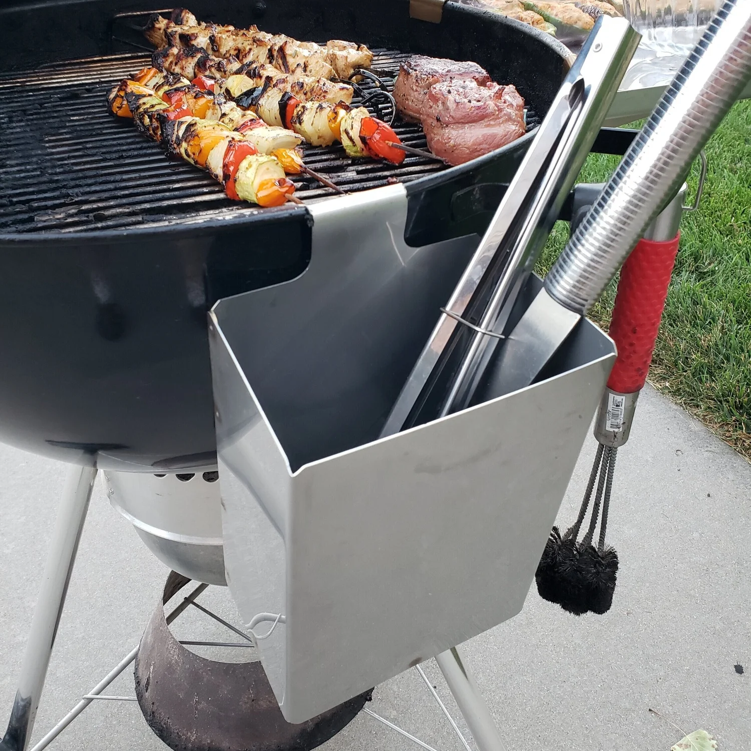 Weber Kettle Deflector Kit Charcoal Ring Diffuser — Heat Beacon Designs