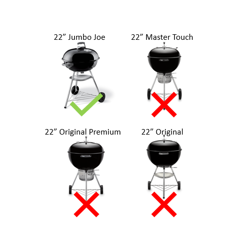 Weber Kettle Grill Side Table - Accessories and Tools — Heat Beacon Designs