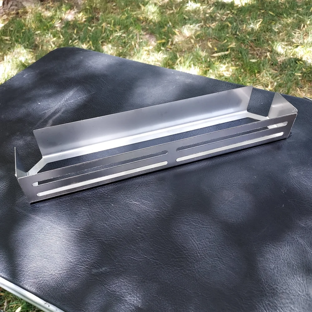 Griddle and Grill Plate for Weber Go Anywhere WGA Stainless Steel Heavy ...
