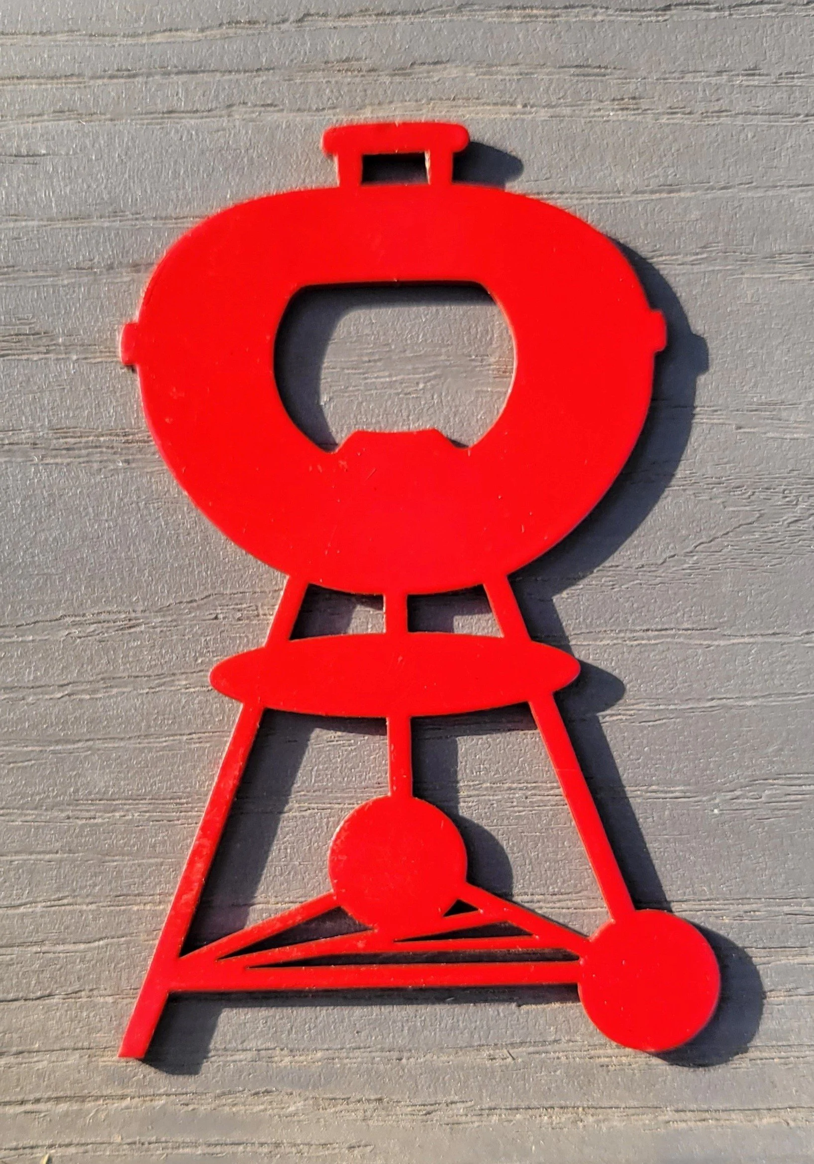 Weber Red Grill Logo Bottle Opener - Keychain - Ornament — Heat Beacon ...
