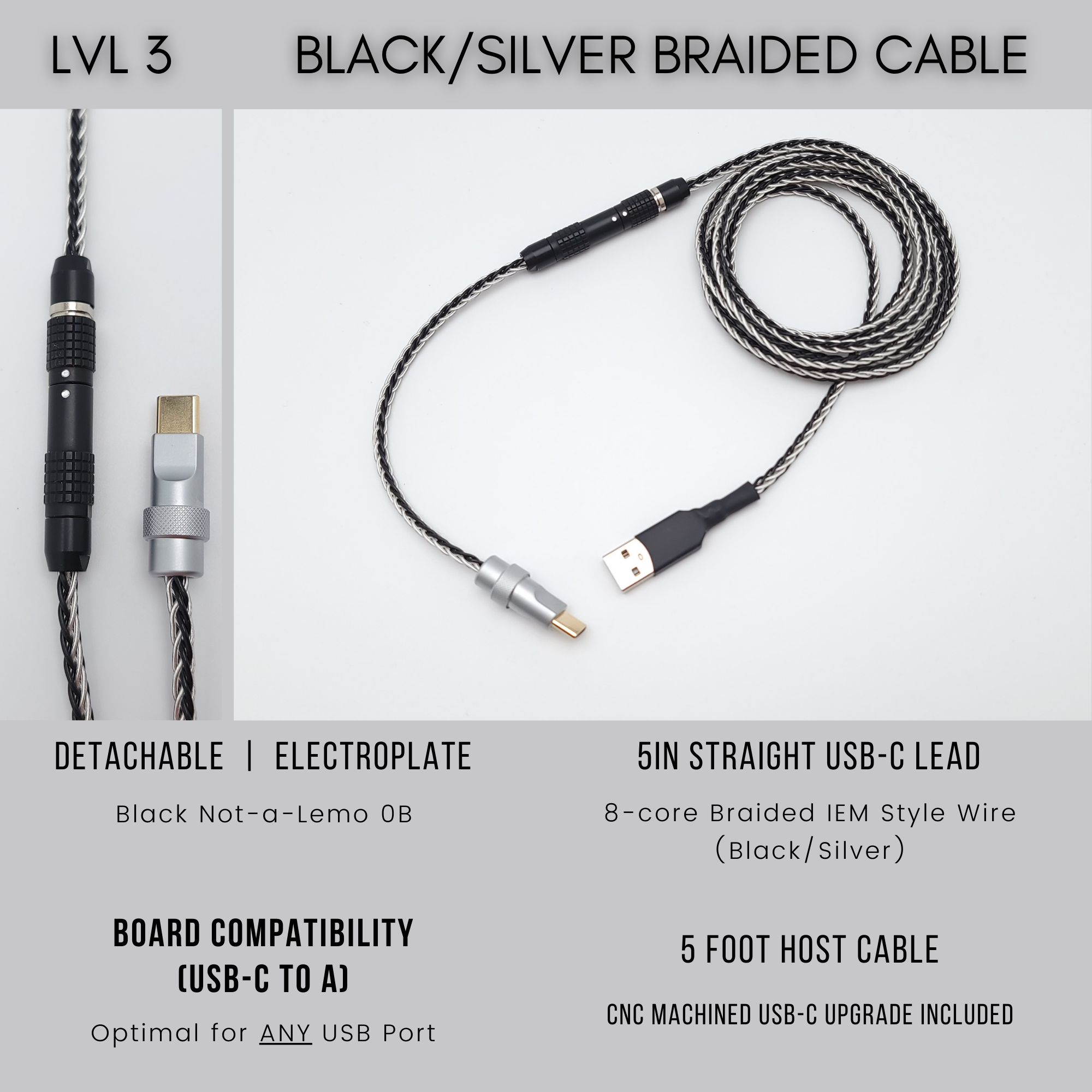 Ready to Ship Cables - In-Stock Pastel, Patina, and Braided IEM Cables ...